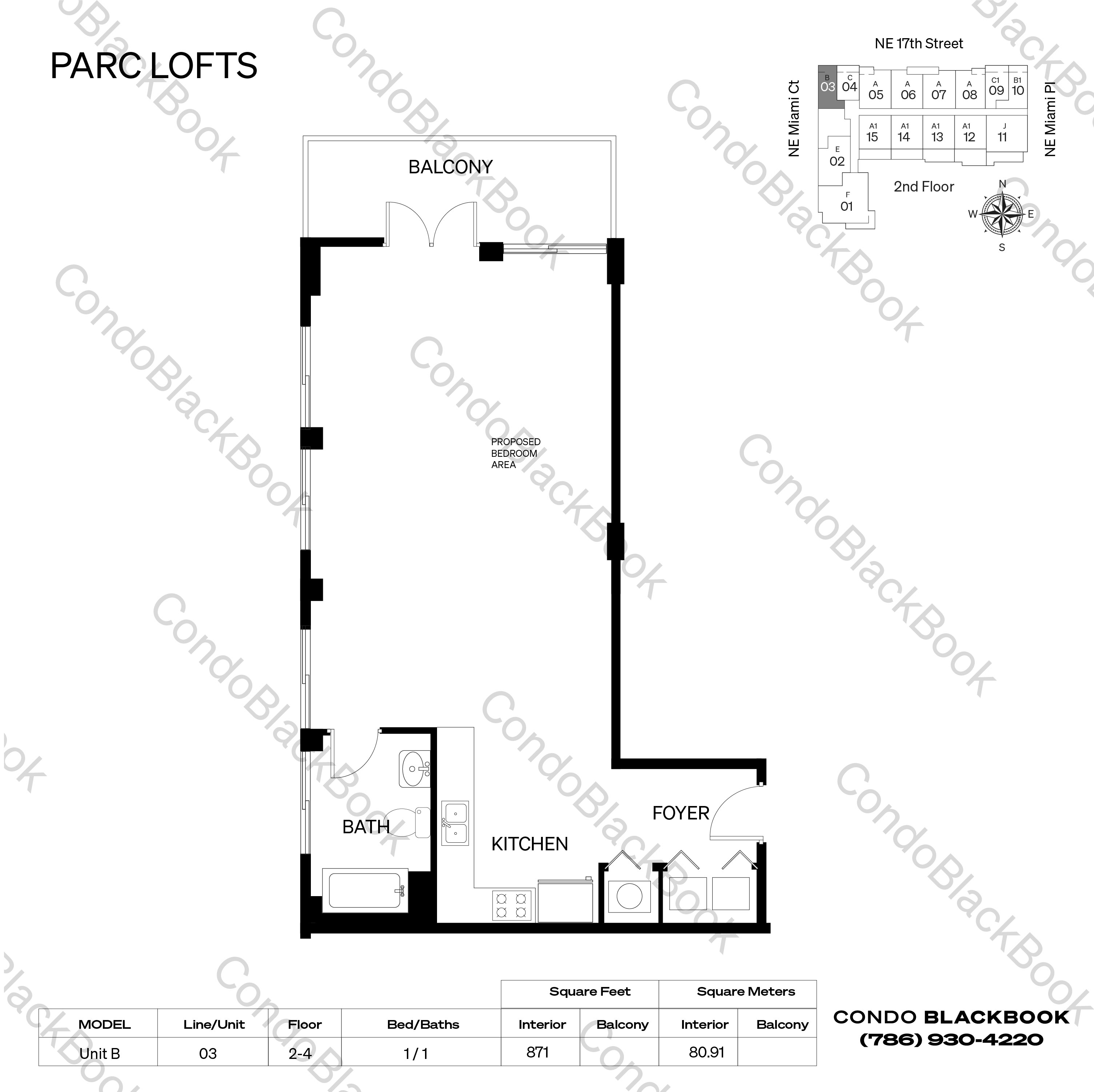 Parc Lofts Unit #403 Condo in Arts & Entertainment District - Miami ...