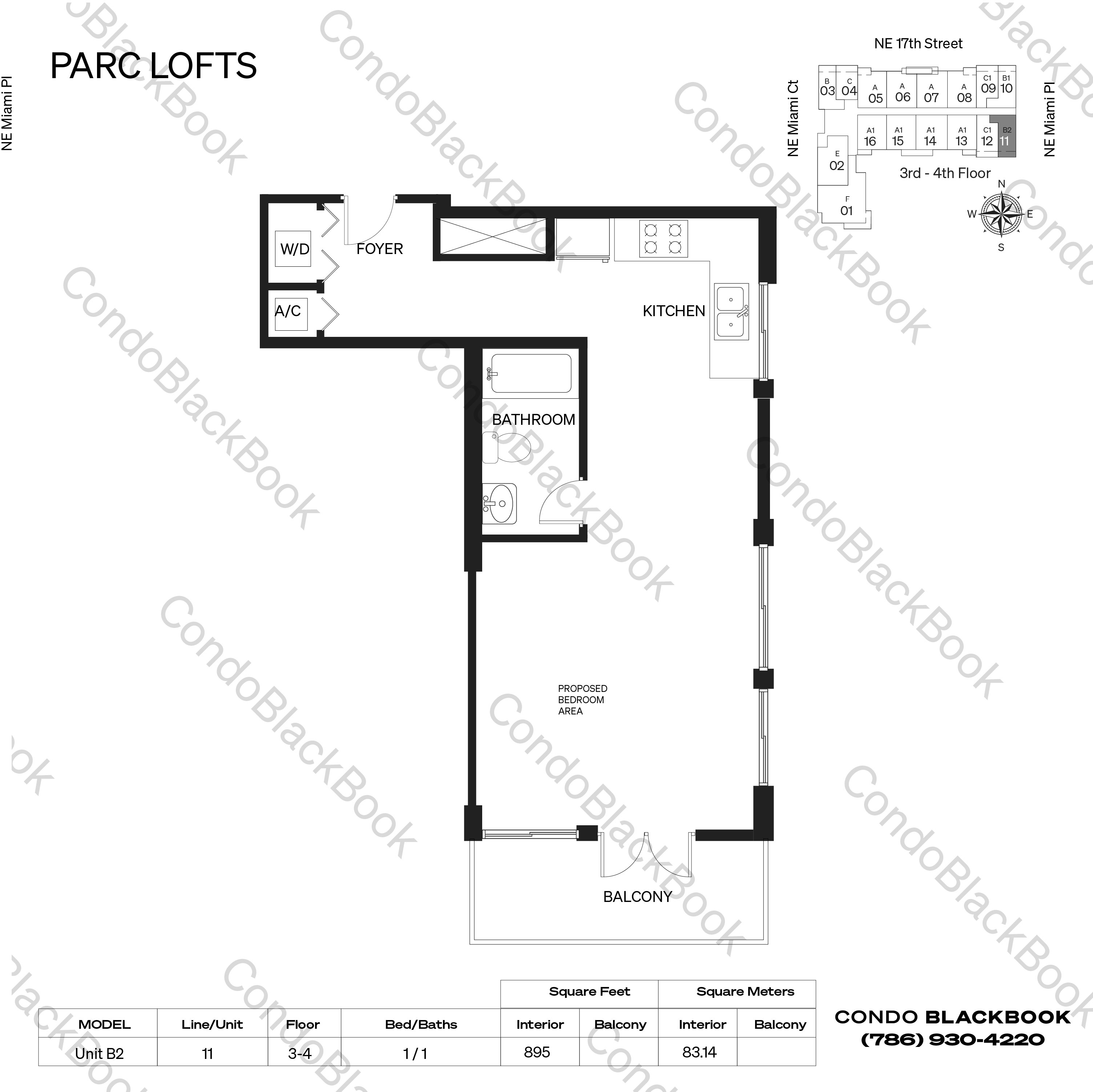 Parc Lofts Unit #311 Condo in Arts & Entertainment District - Miami ...