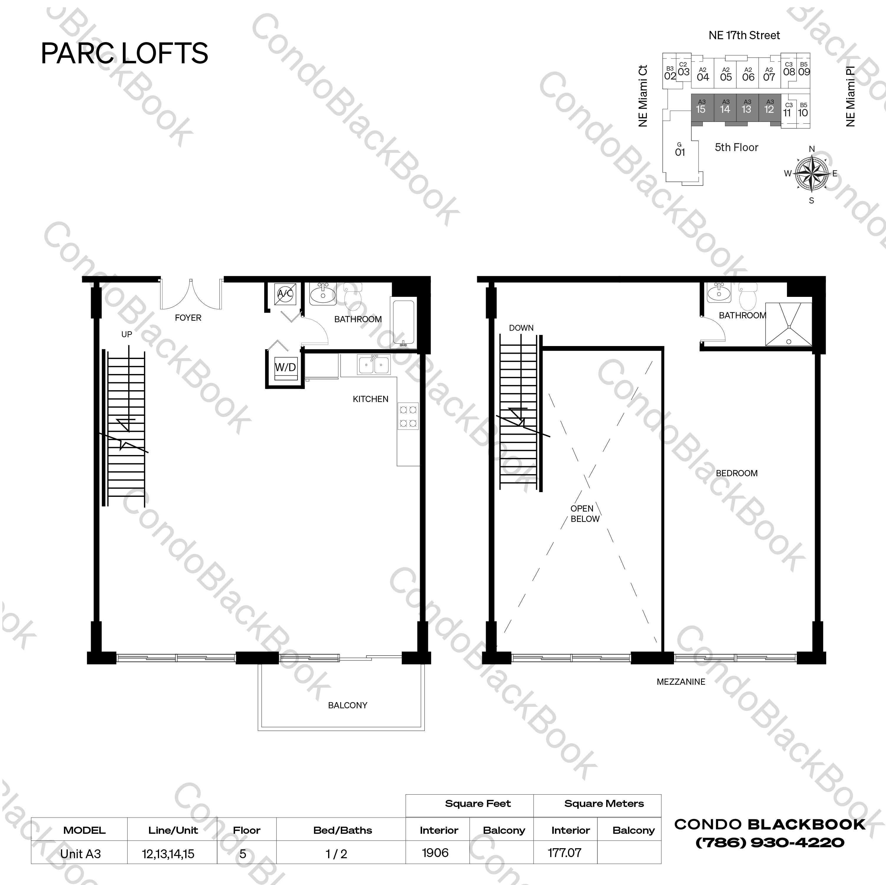 Parc Lofts Unit #504 Condo in Arts & Entertainment District - Miami ...
