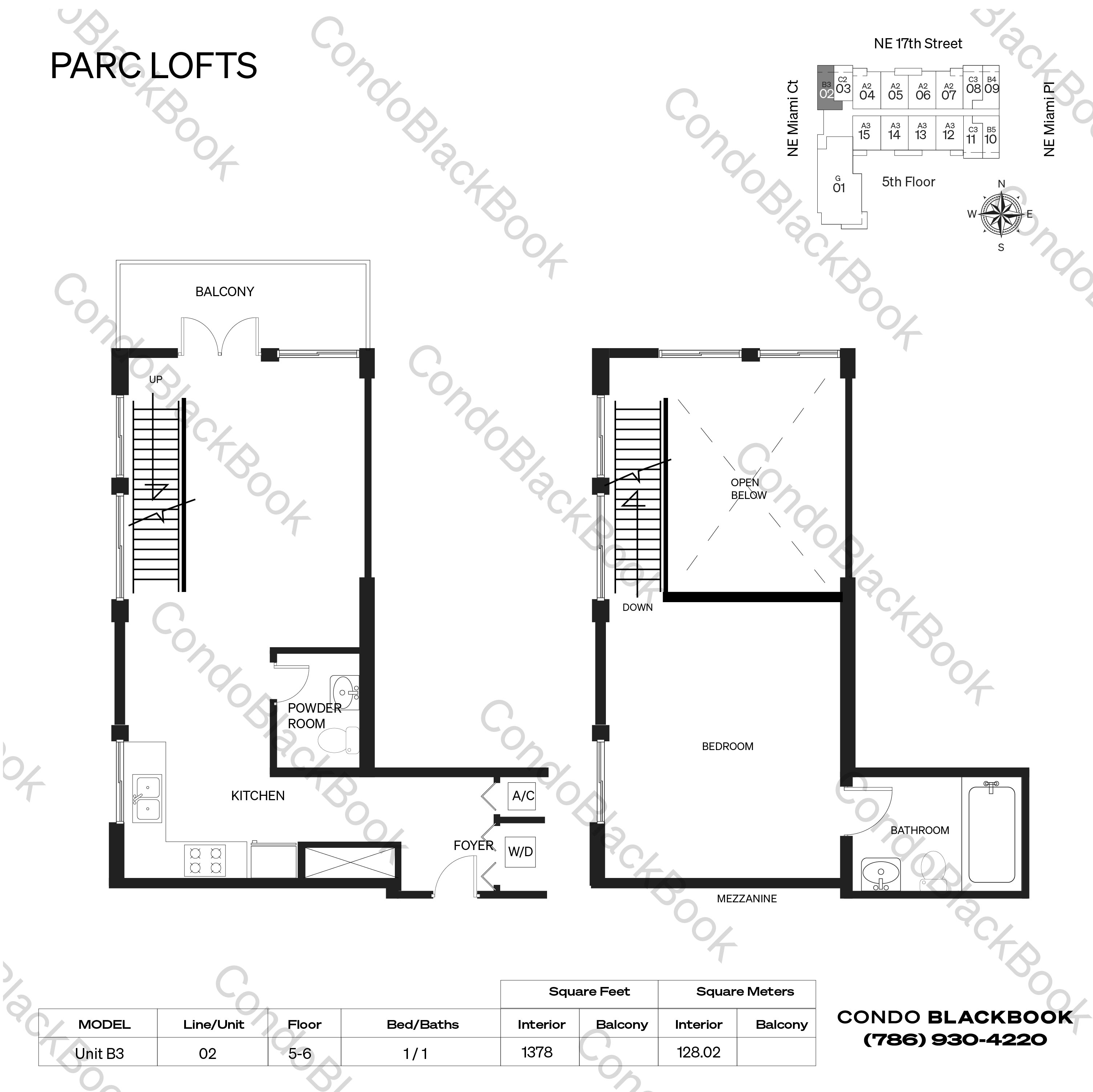 Parc Lofts Unit #602 Condo in Arts & Entertainment District - Miami ...