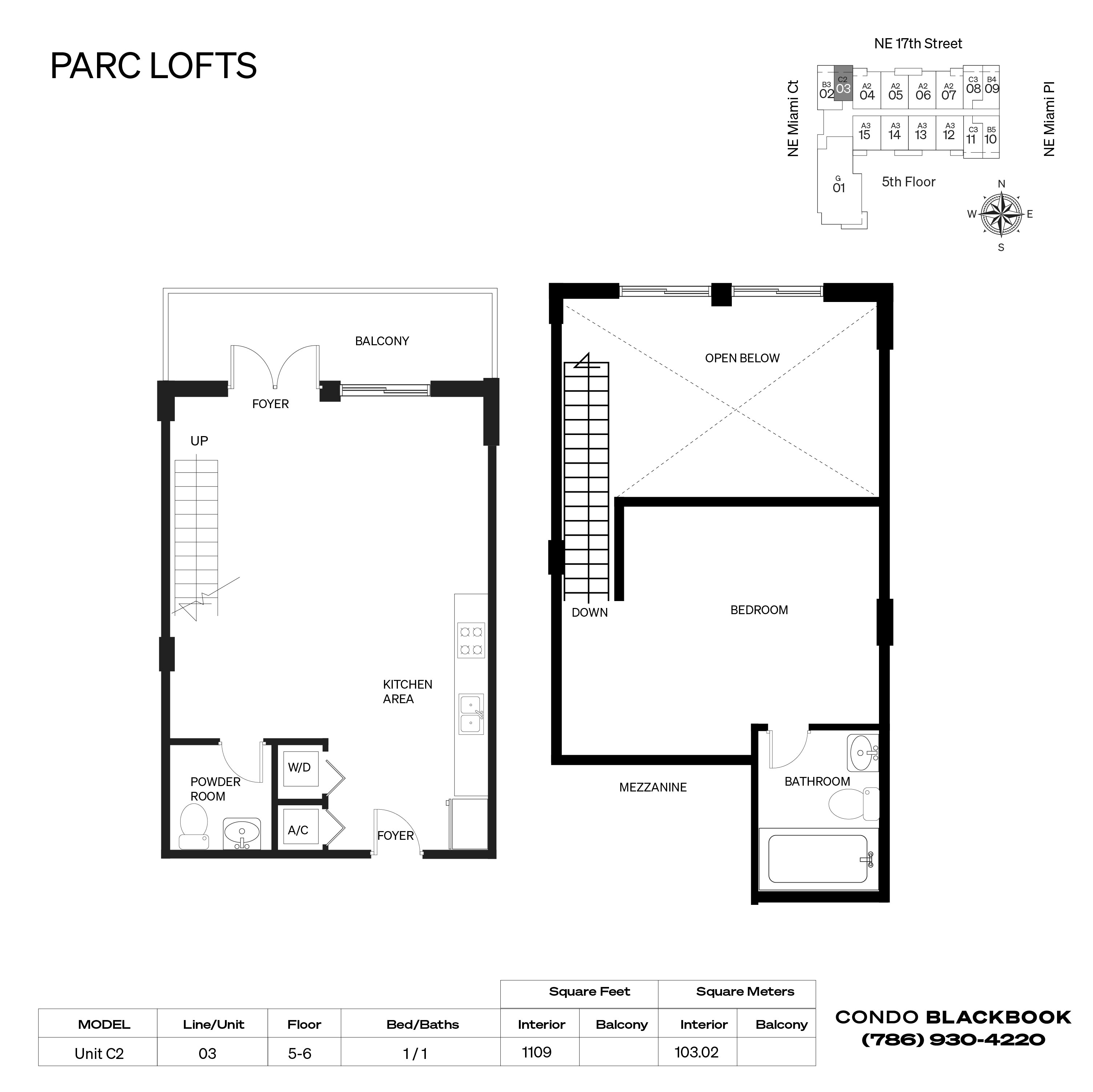 Parc Lofts Unit #603 Condo in Arts & Entertainment District - Miami ...