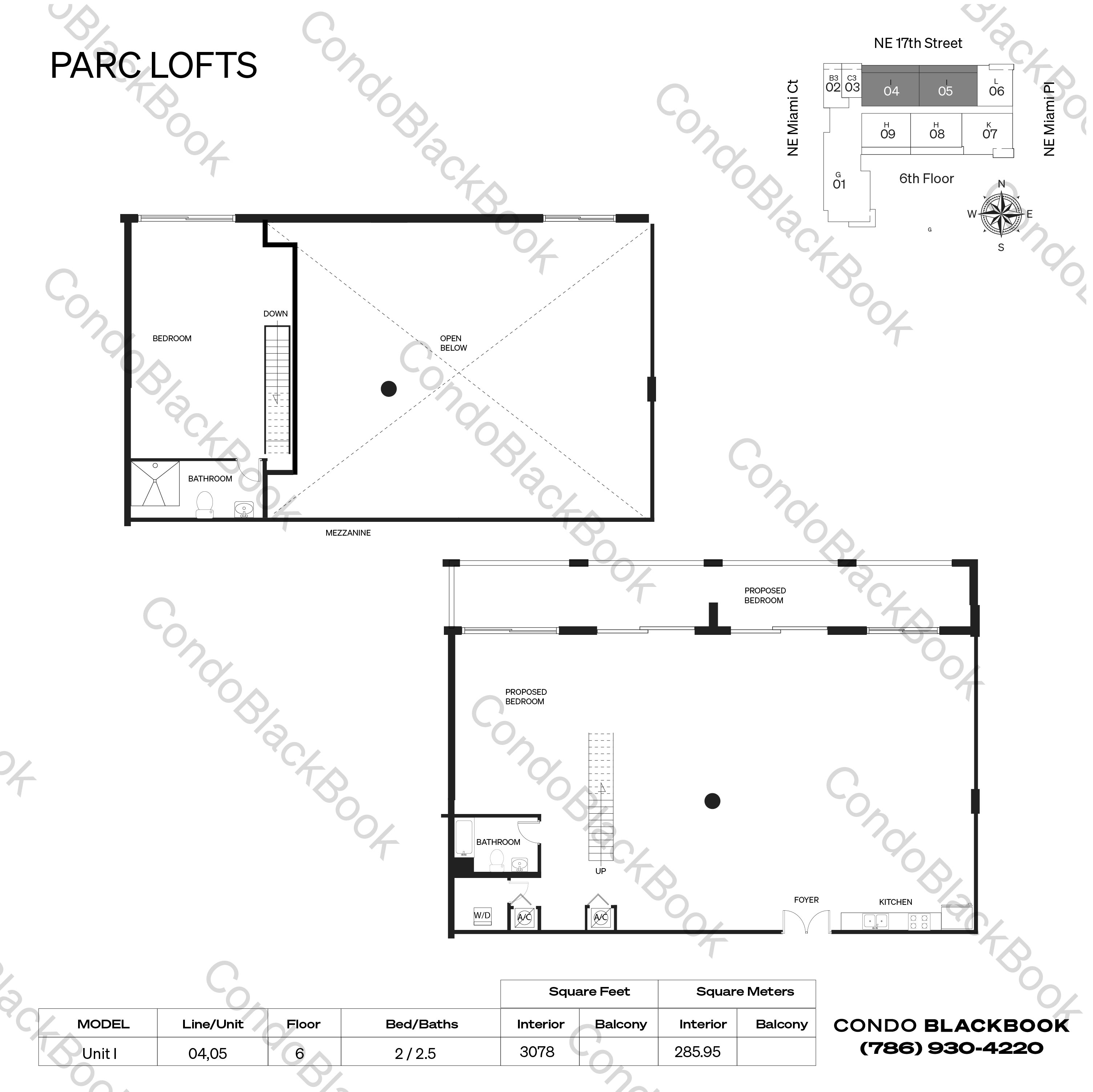 Parc Lofts Unit #605 Condo in Arts & Entertainment District - Miami ...