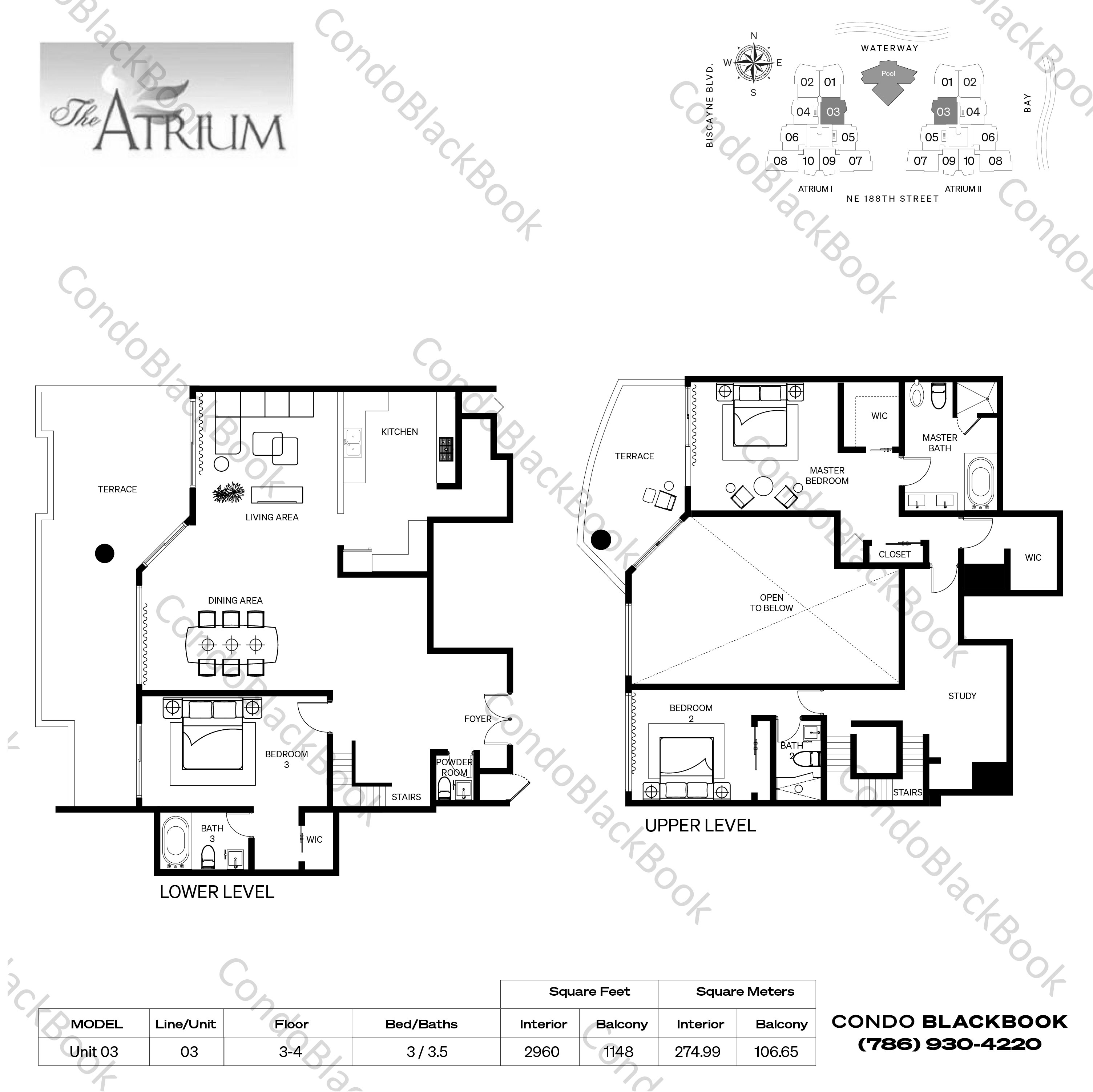 Atrium Unit #1-303 Condo in Aventura | CondoBlackBook