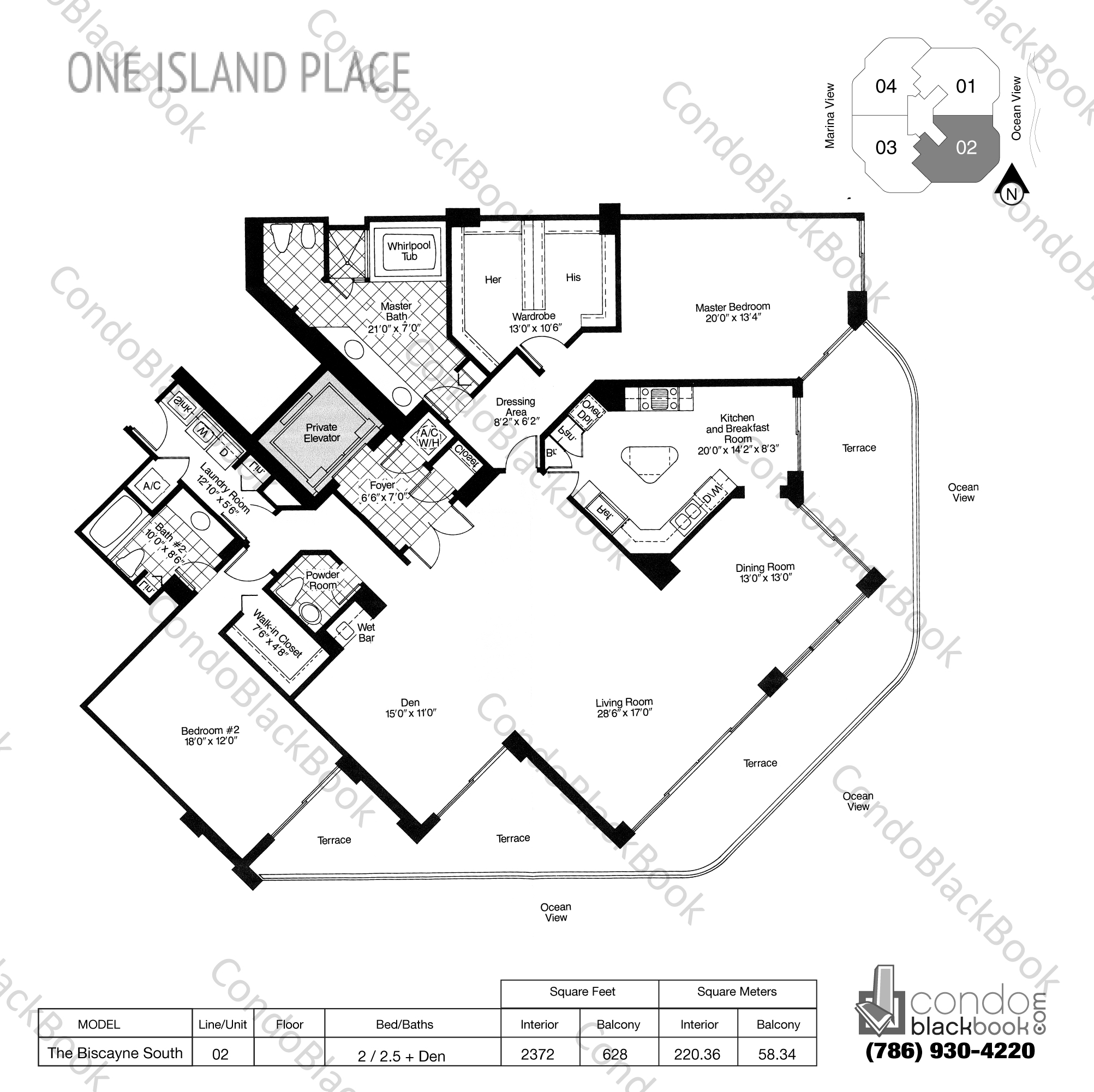 One Island Place Unit #1902 Condo for Sale in Aventura | CondoBlackBook