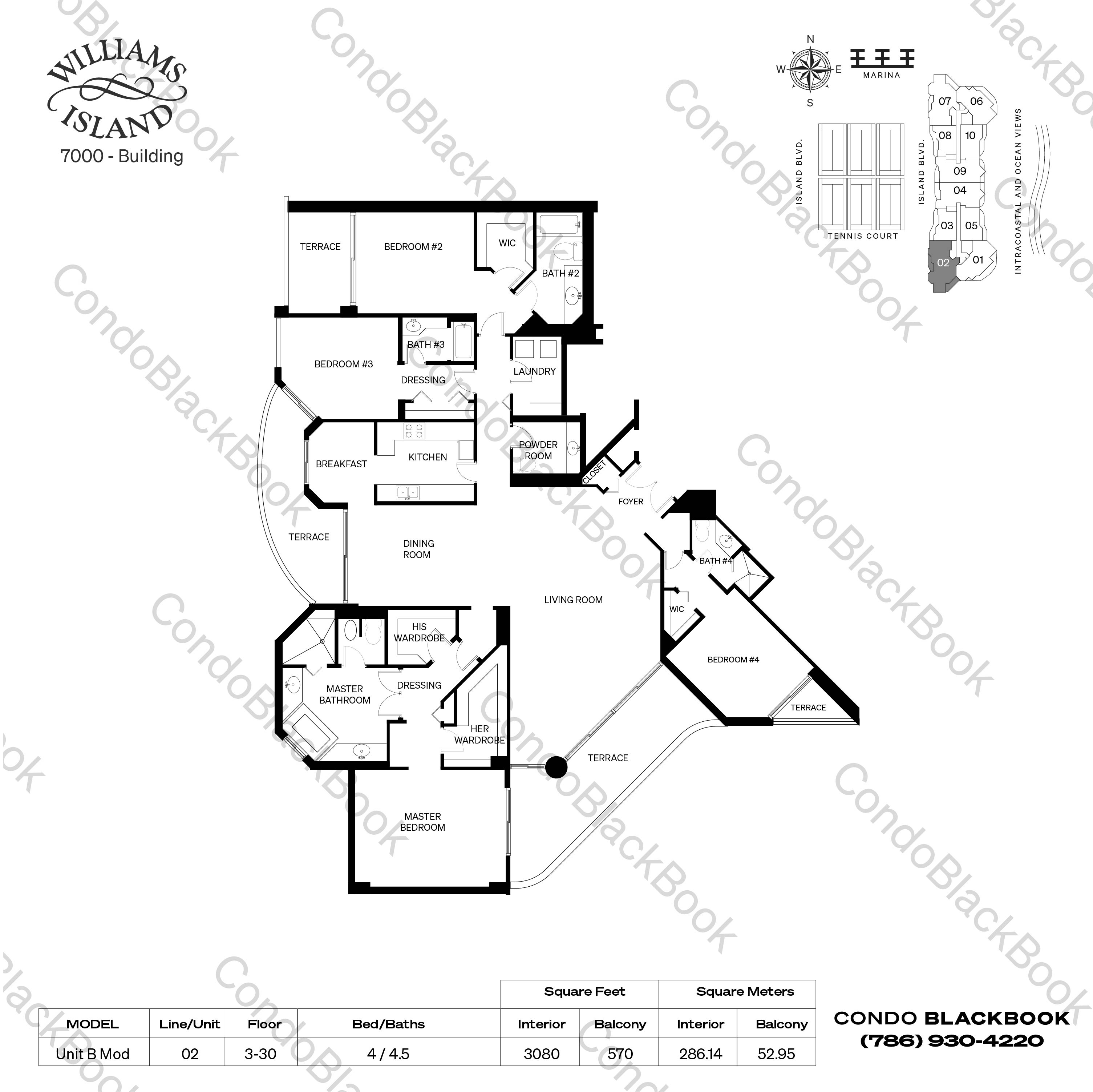 Williams Island 7000 Unit #1902 Condo in Aventura | CondoBlackBook