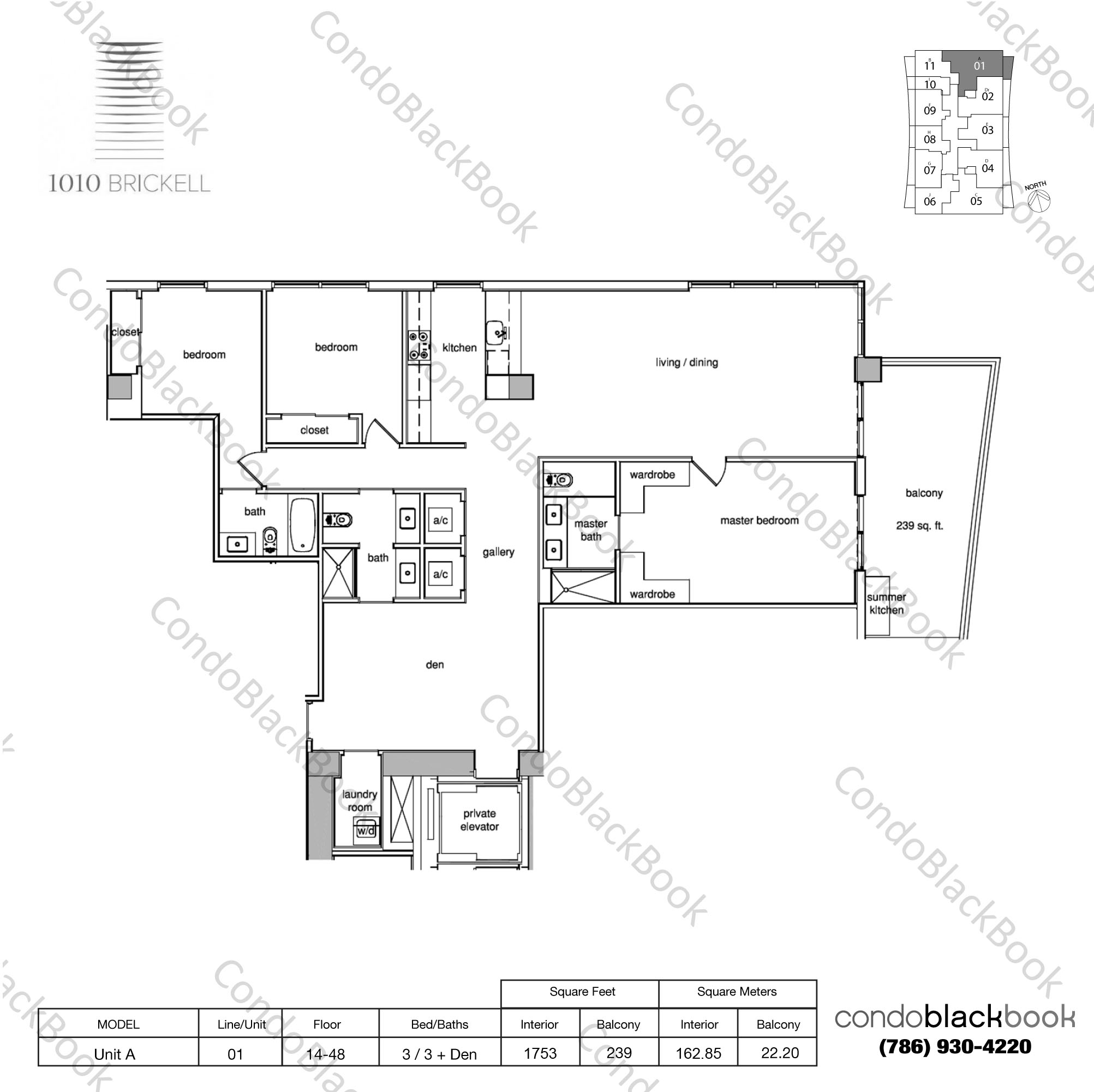 1010 Brickell Unit #3601 Condo in Brickell - Miami Condos | CondoBlackBook