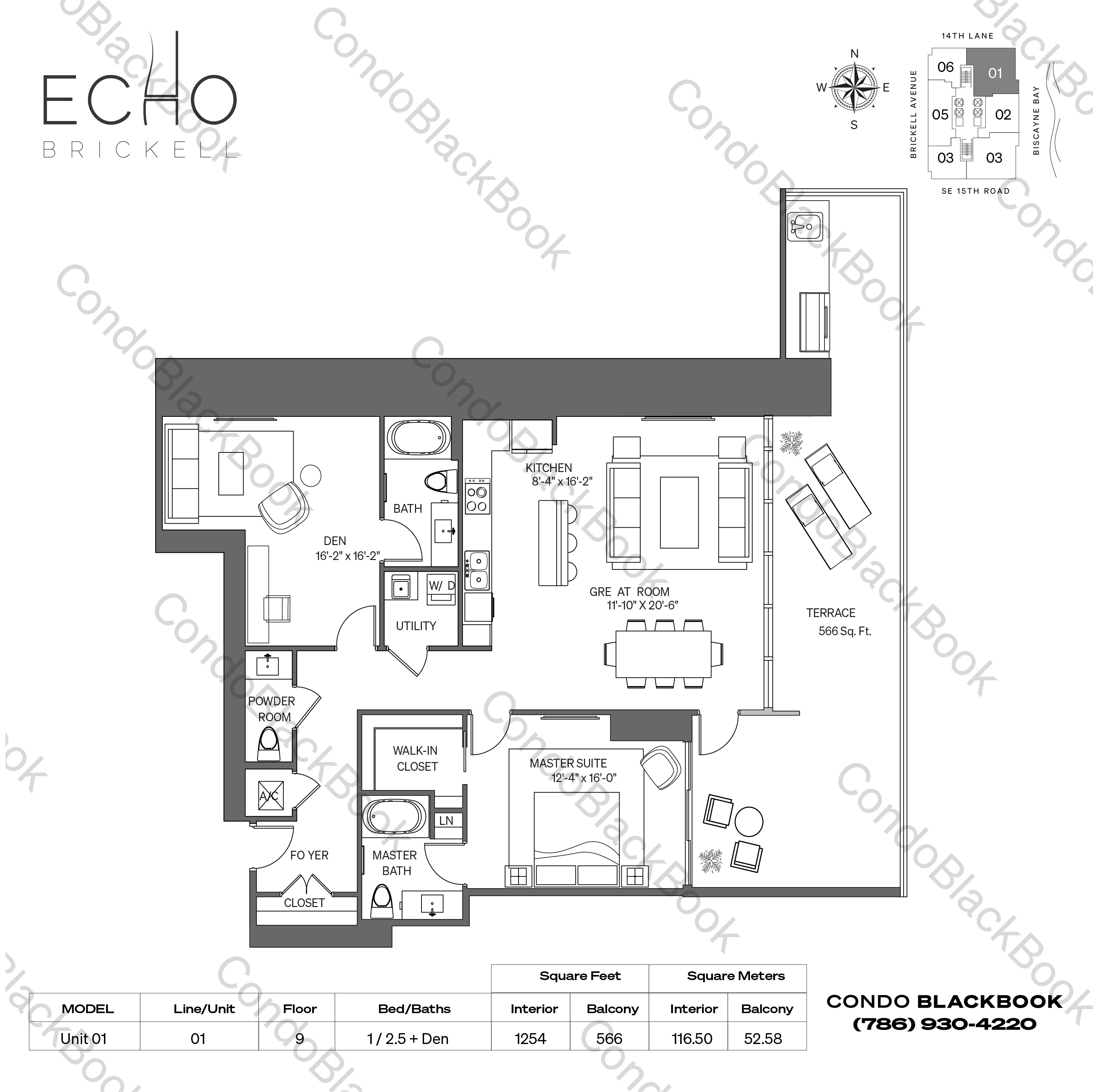 Echo Brickell Condo Floor Plans | Floor Roma