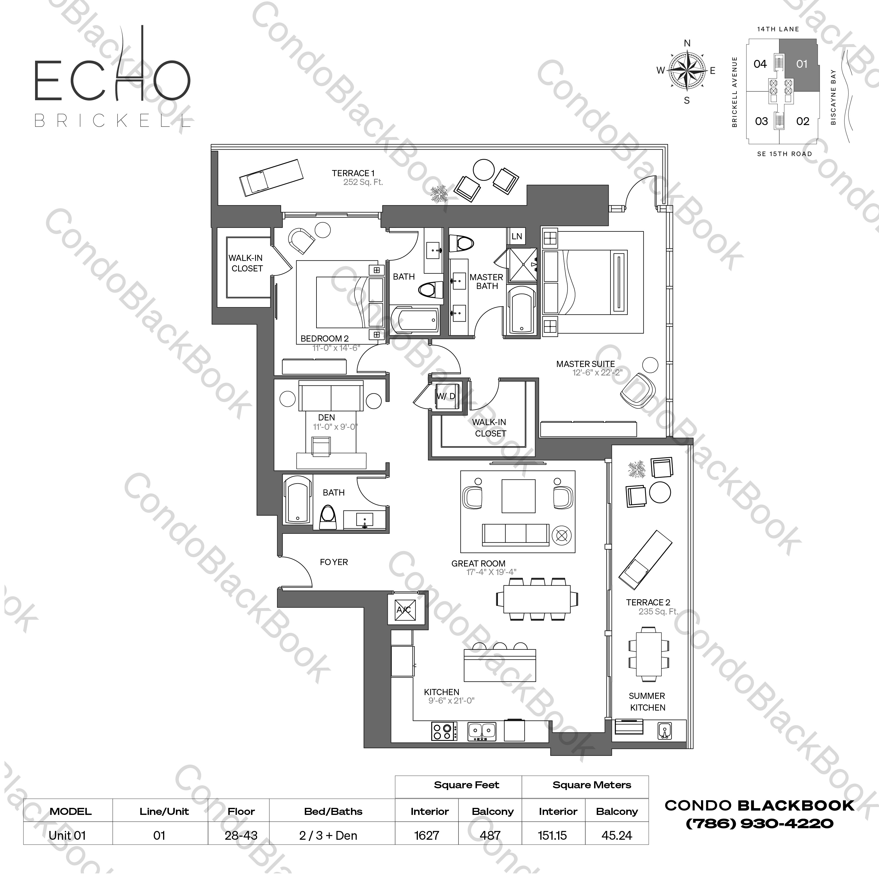 Echo Brickell Condo Floor Plans | Floor Roma