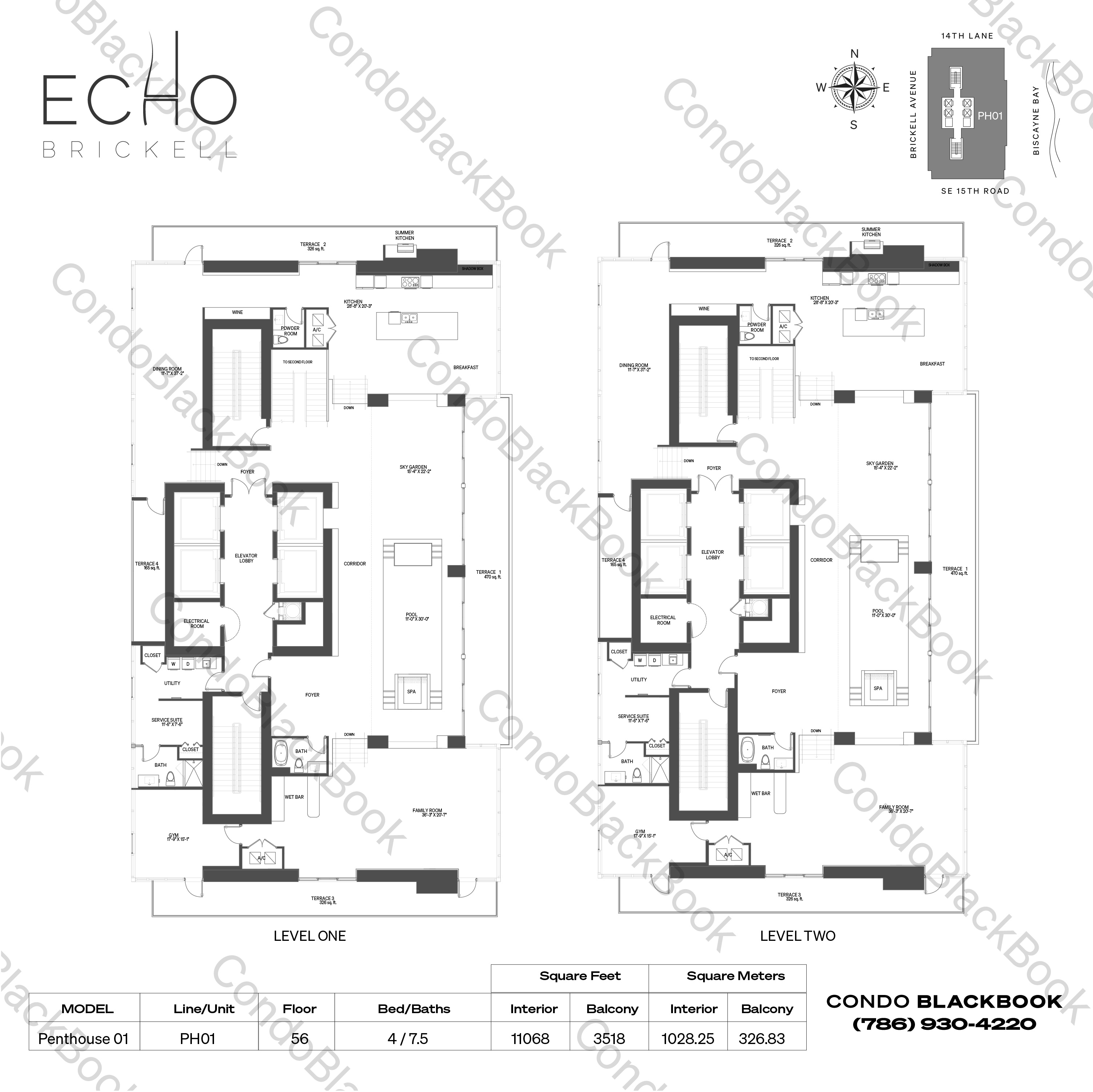 Echo Brickell Unit #PH01 Condo in Brickell - Miami Condos | CondoBlackBook