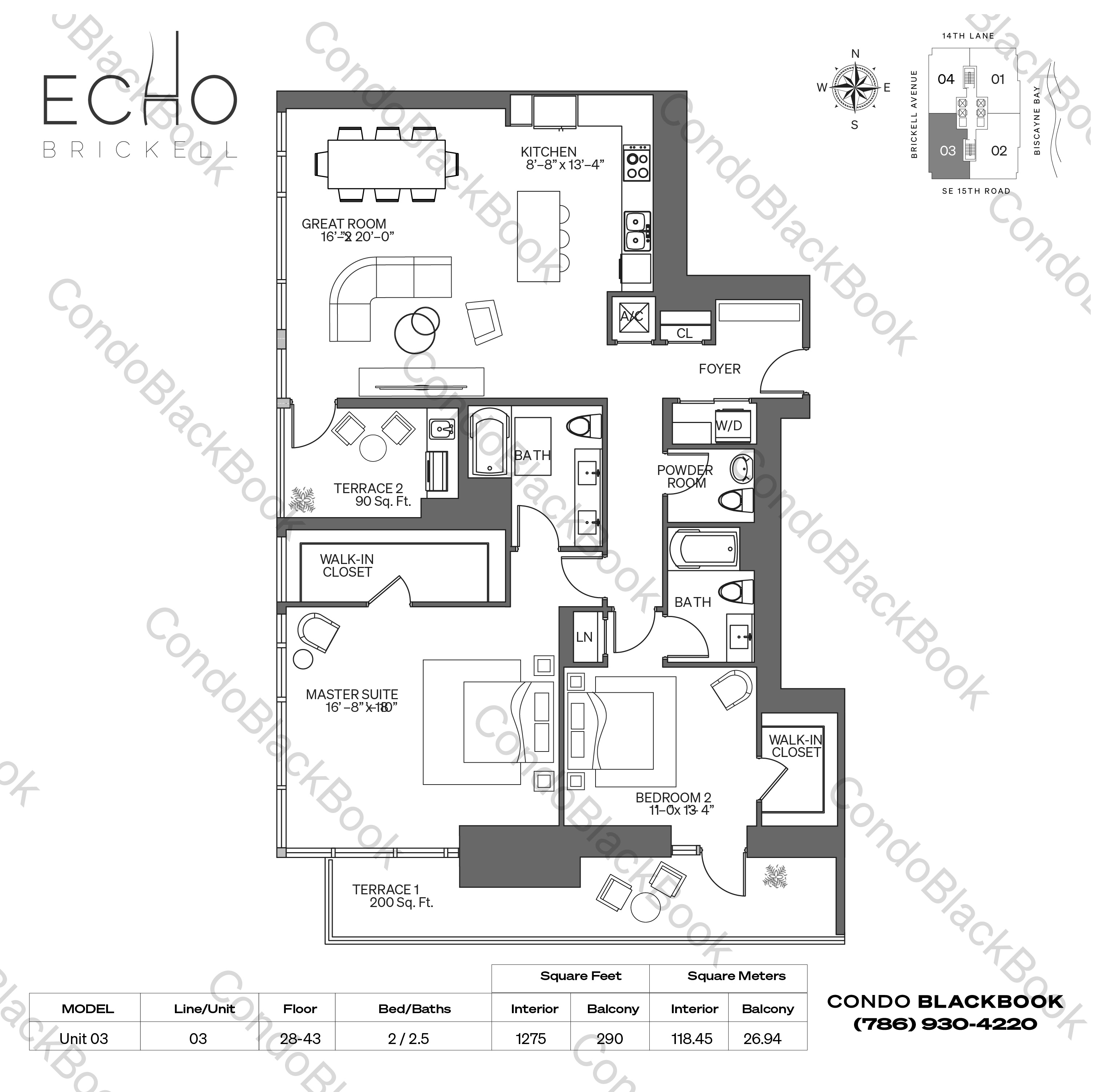 Echo Brickell Unit #4003 Condo in Brickell - Miami Condos | CondoBlackBook