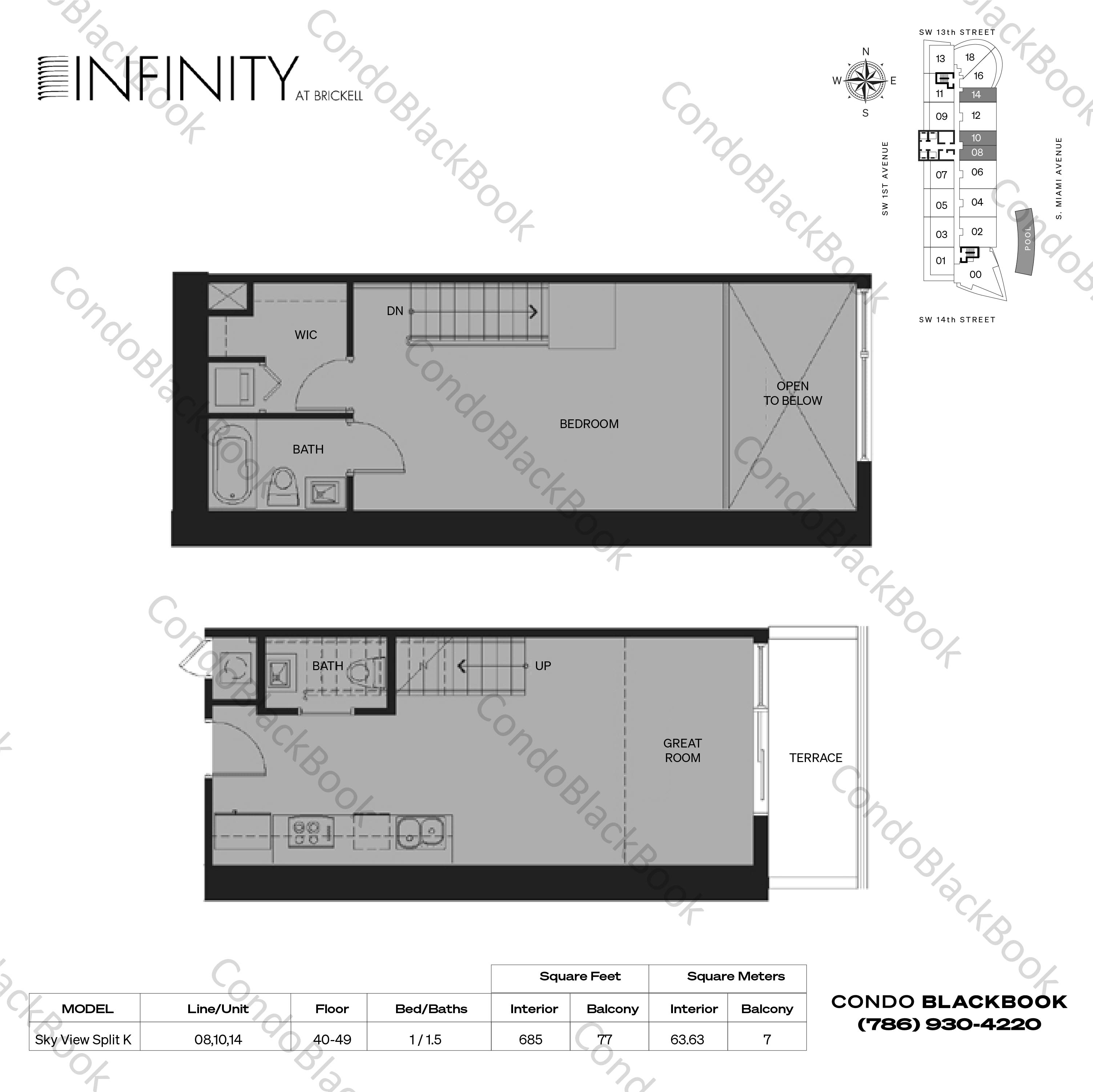 Infinity At Brickell Floor Plans | Floor Roma