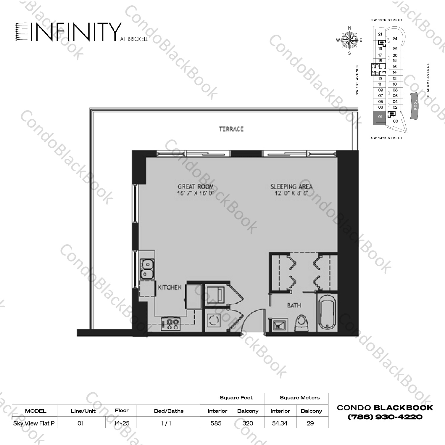 Infinity at Brickell Unit #2301 Condo in Brickell - Miami Condos ...