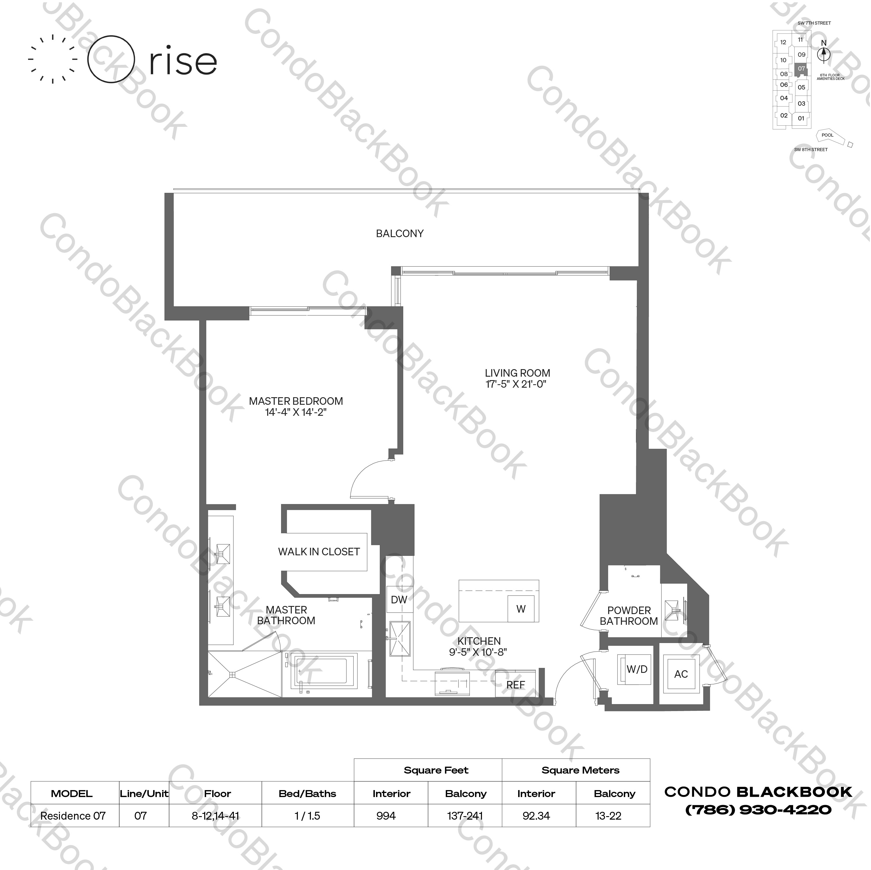 Rise Brickell City Centre Unit #4107 Condo in Brickell - Miami Condos ...
