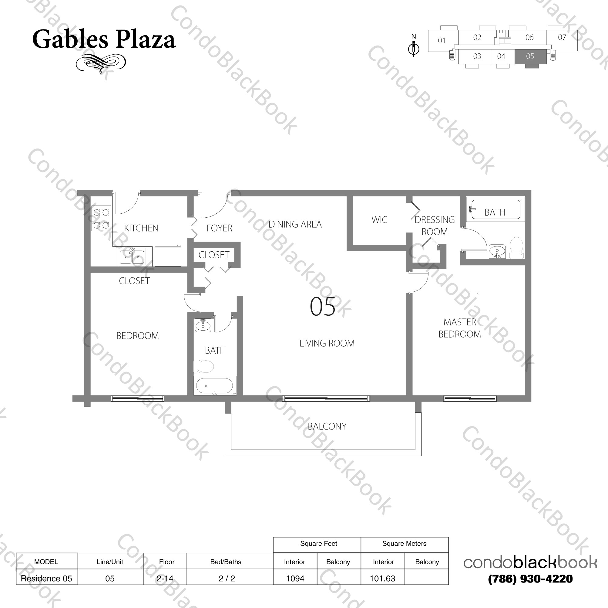 Gables Plaza Unit #905 Condo for Sale in Coral Gables | CondoBlackBook