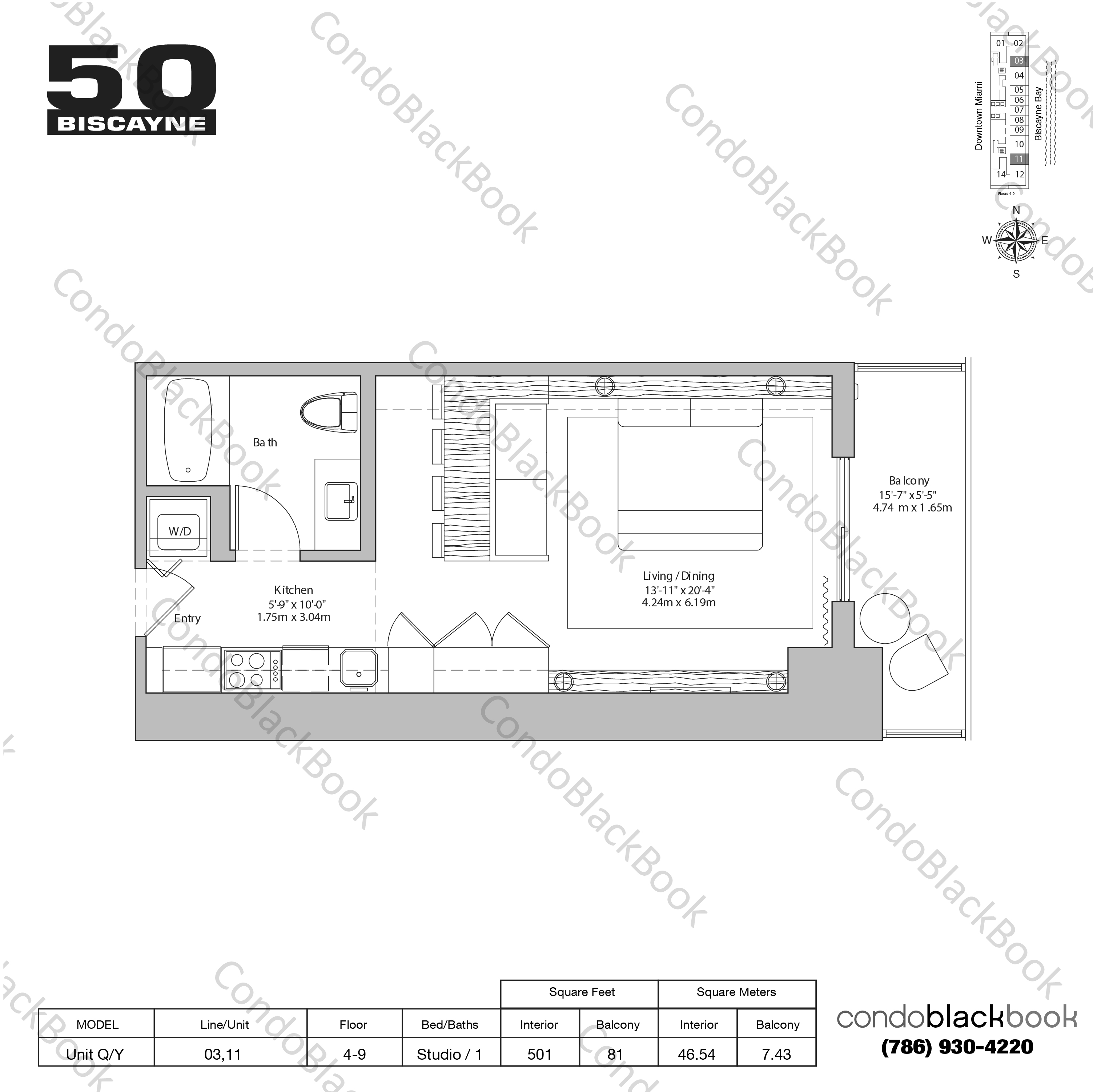 50 Biscayne Unit #911 Condo in Downtown Miami - Miami Condos ...