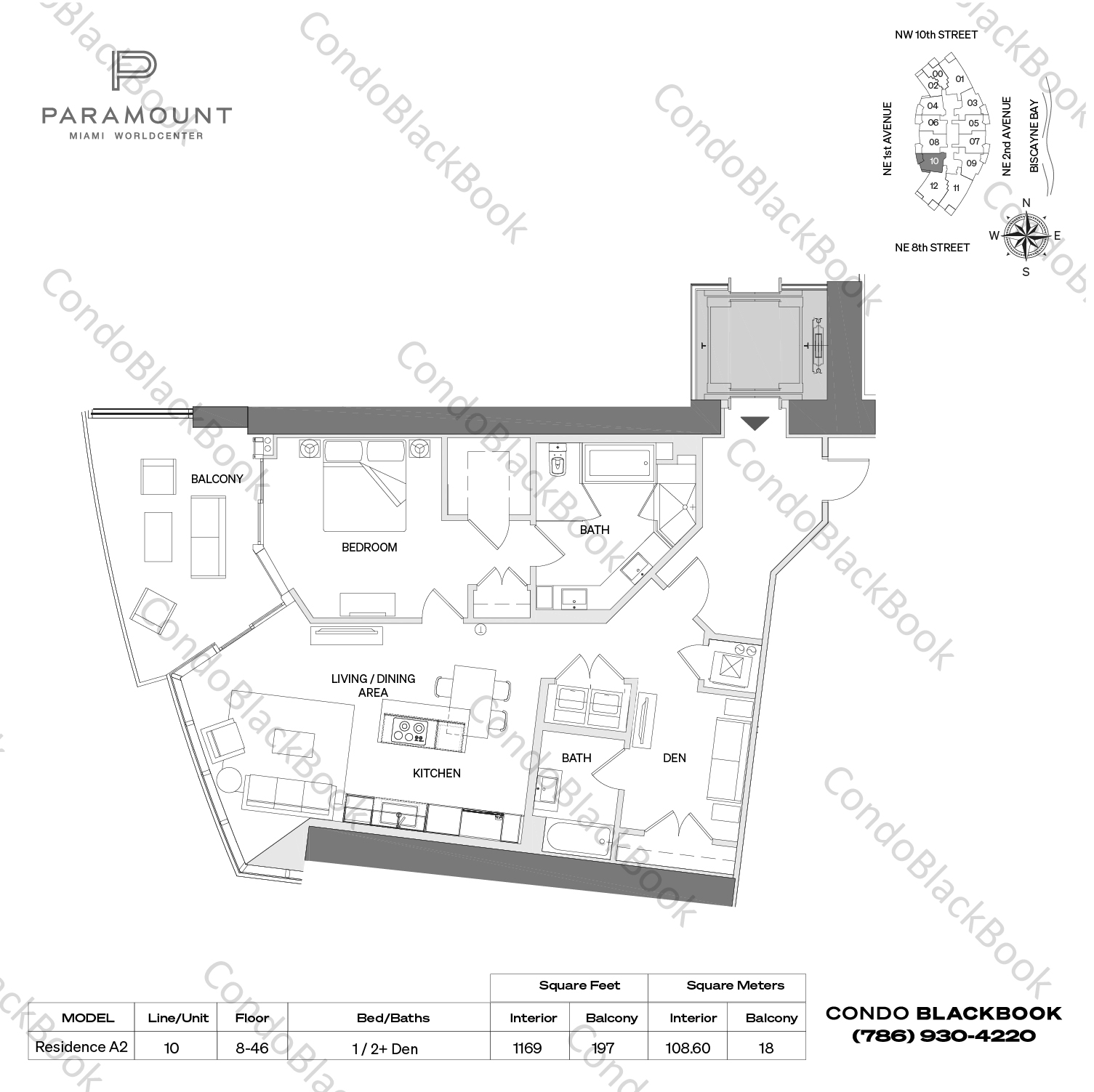 Paramount Miami Worldcenter Unit #1010 Condo in Downtown Miami - Miami ...