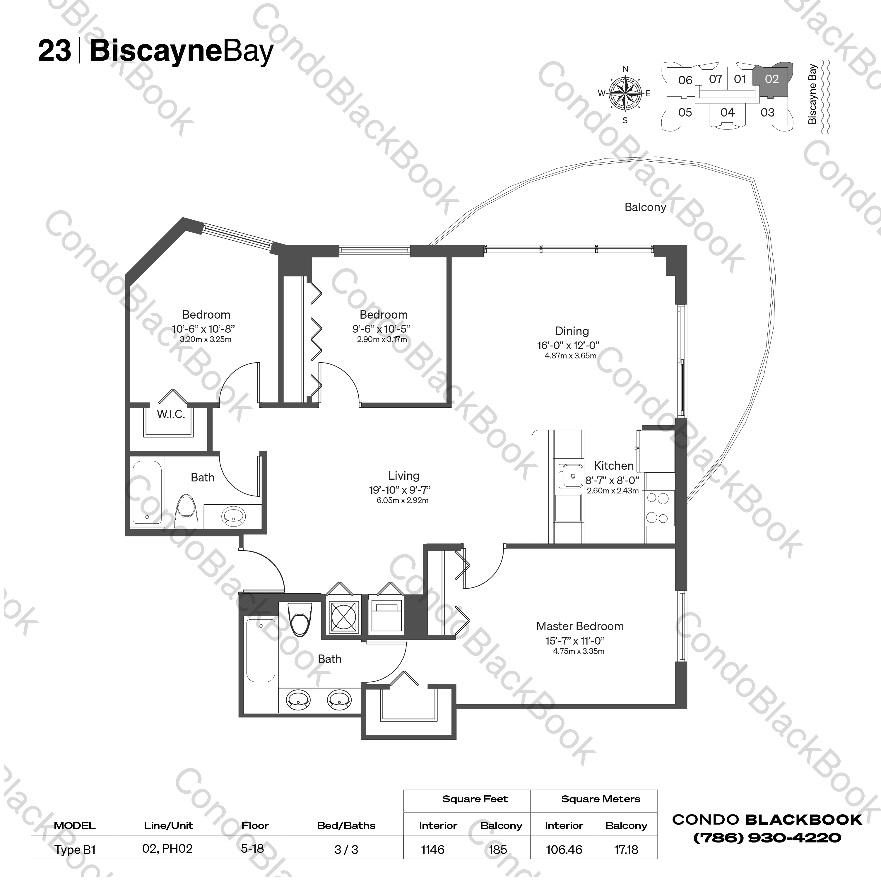 23 Biscayne Unit #1102 Condo in Edgewater - Miami Condos | CondoBlackBook