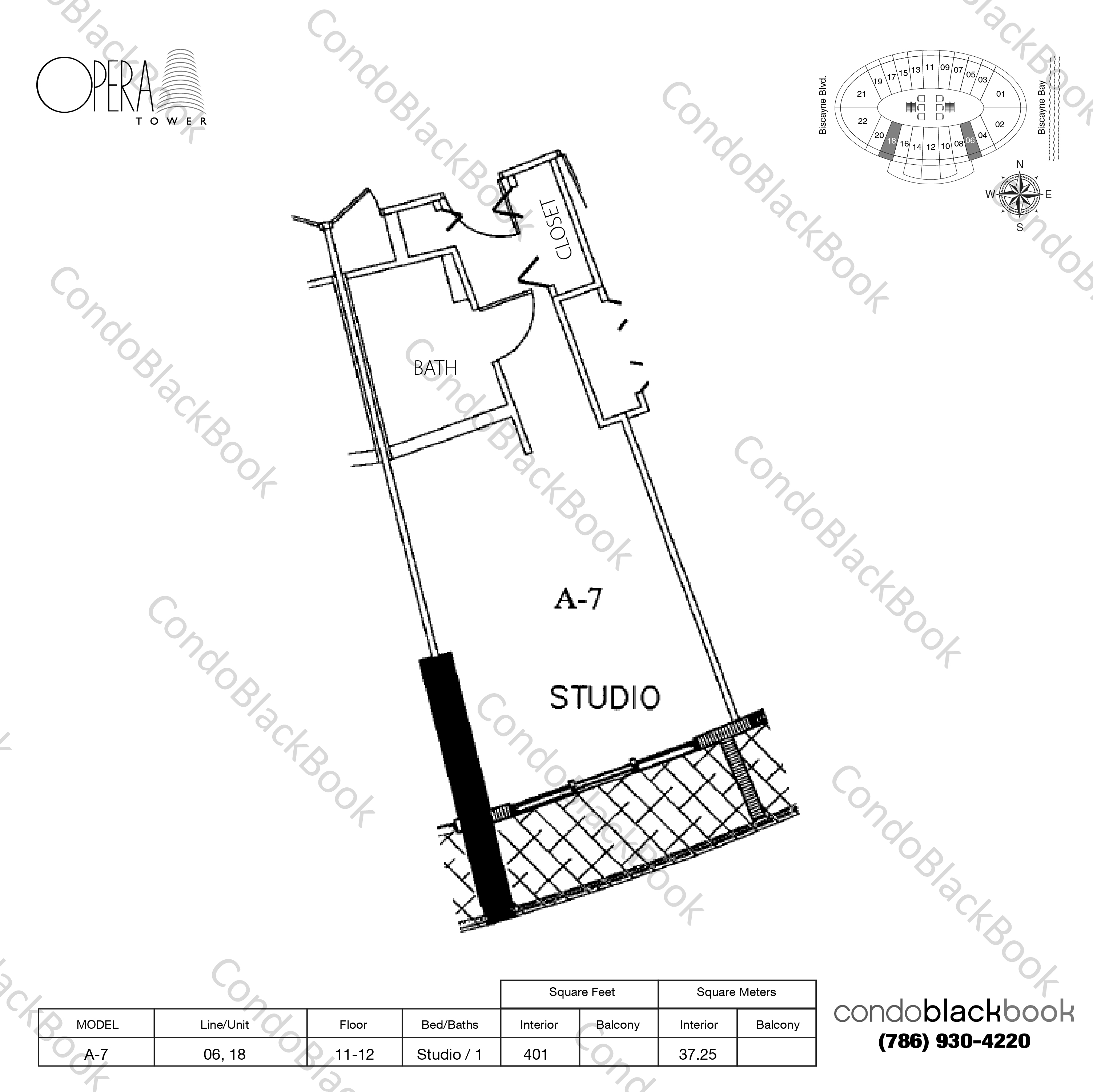 Opera Tower Unit #1106 Condo in Edgewater - Miami Condos | CondoBlackBook
