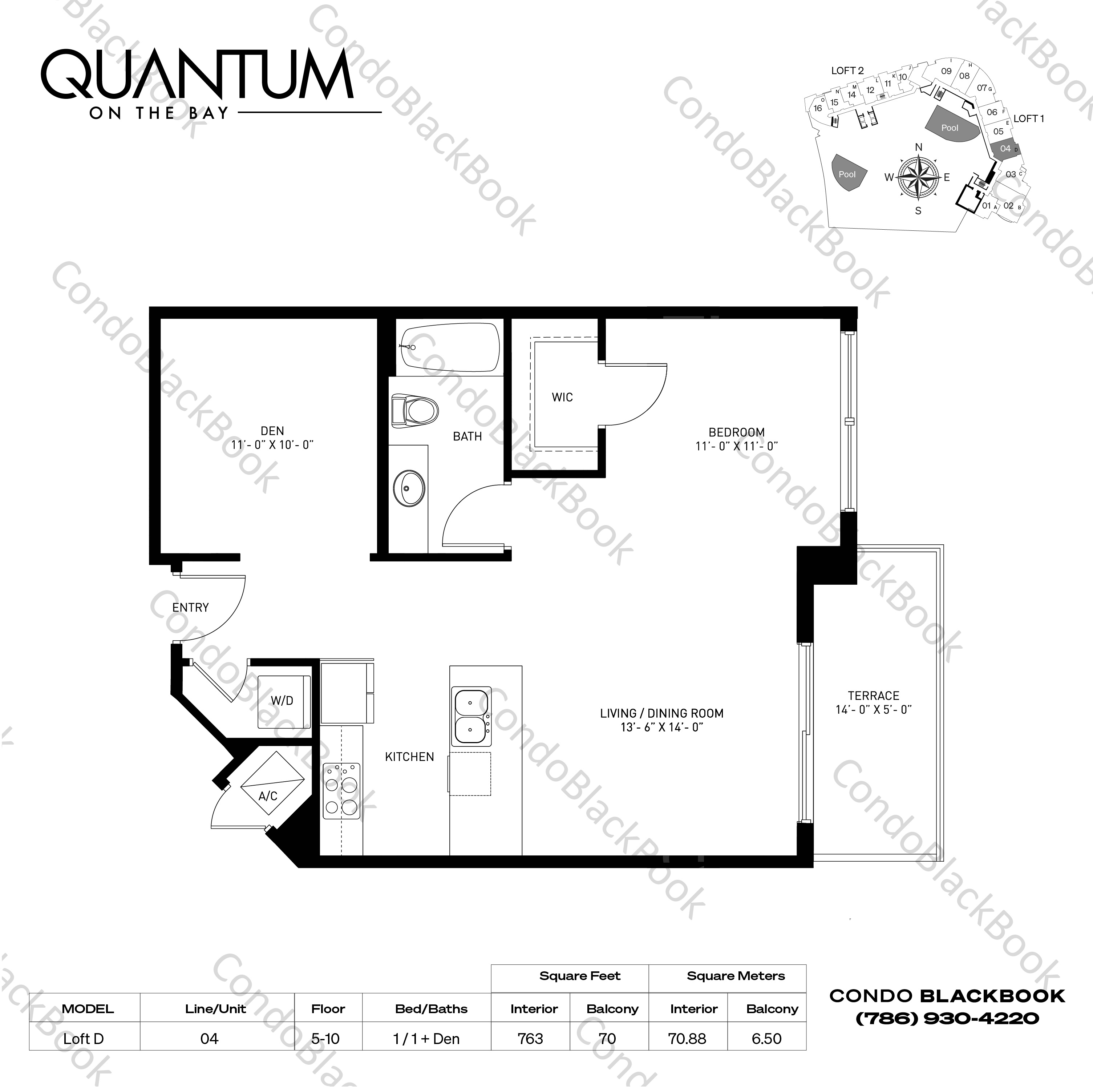 Quantum on the Bay Unit #604 Condo in Edgewater - Miami Condos ...