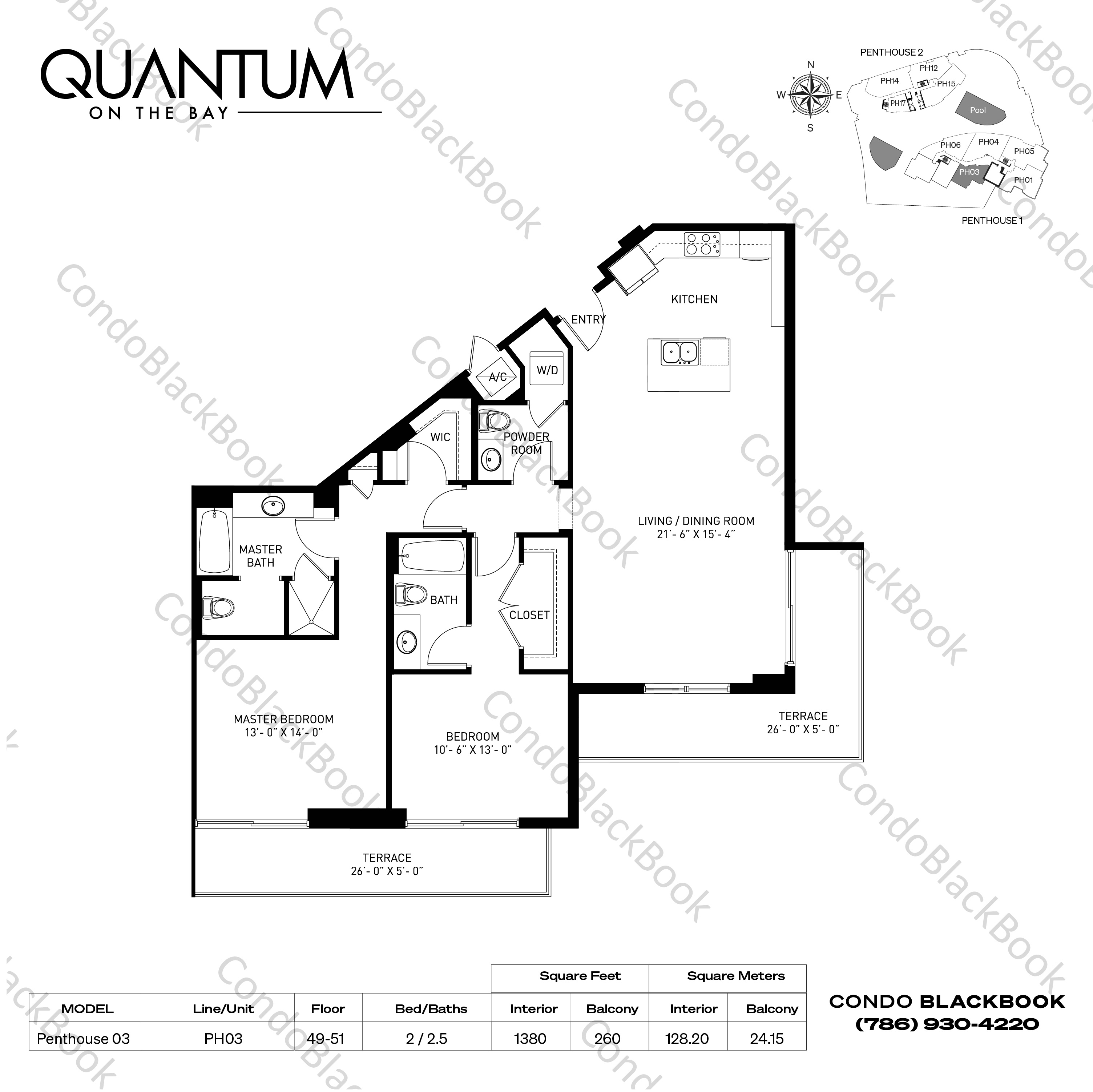 Quantum on the Bay Unit #5003 Condo in Edgewater - Miami Condos ...