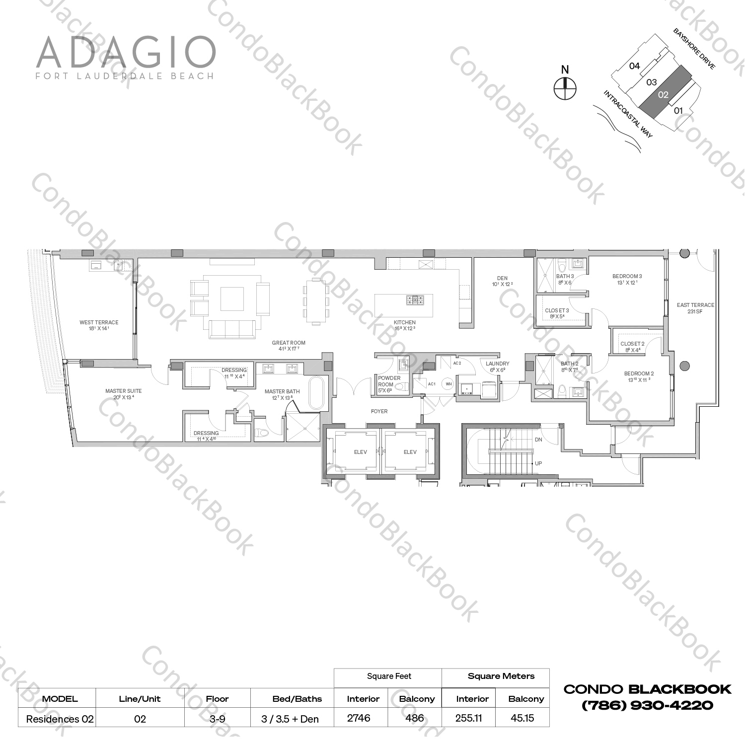 Adagio Unit #702 Condo for Sale in Fort Lauderdale | CondoBlackBook