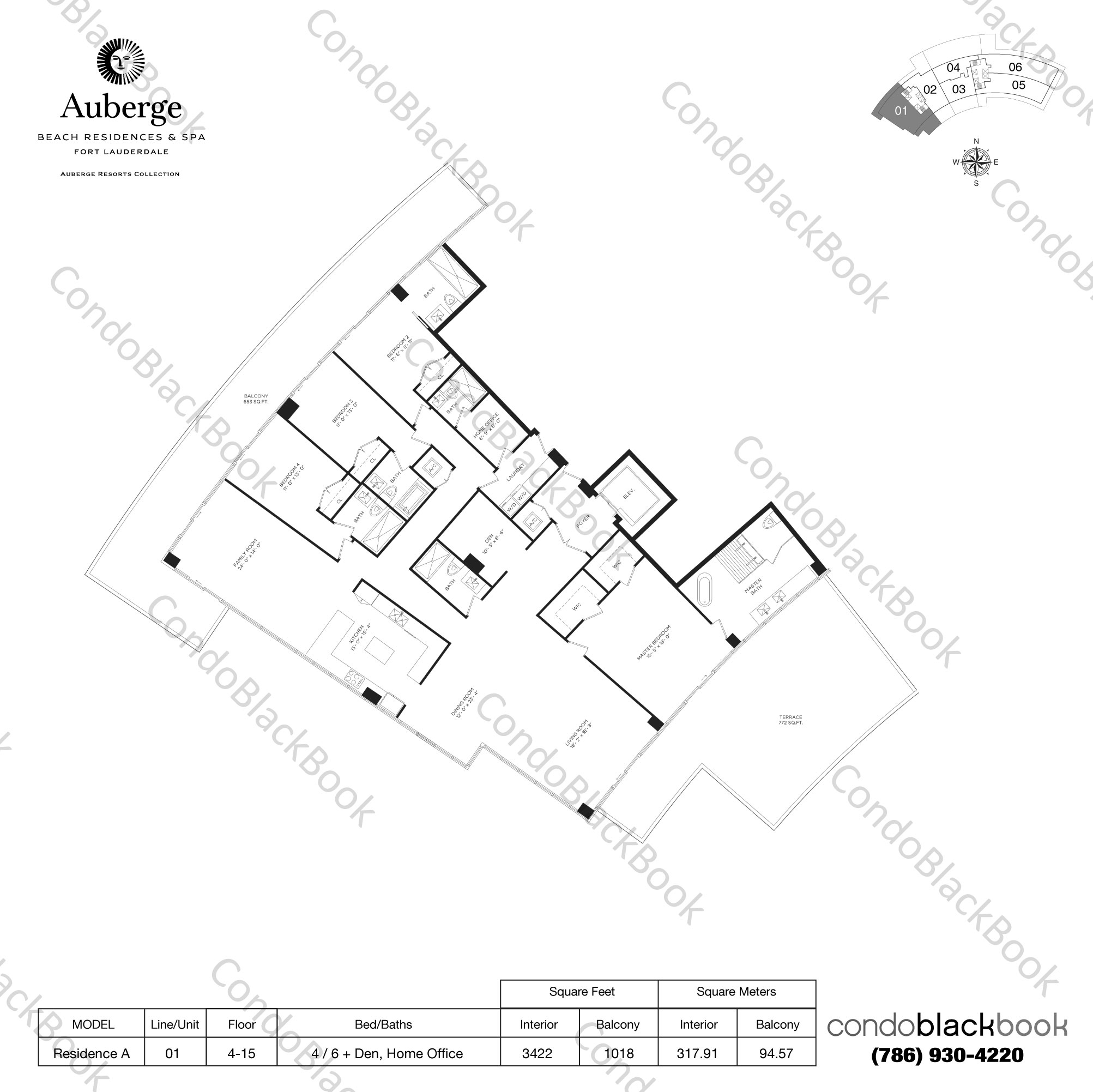 Auberge Beach Residences & Spa Unit #n1501 Condo in Fort Lauderdale ...