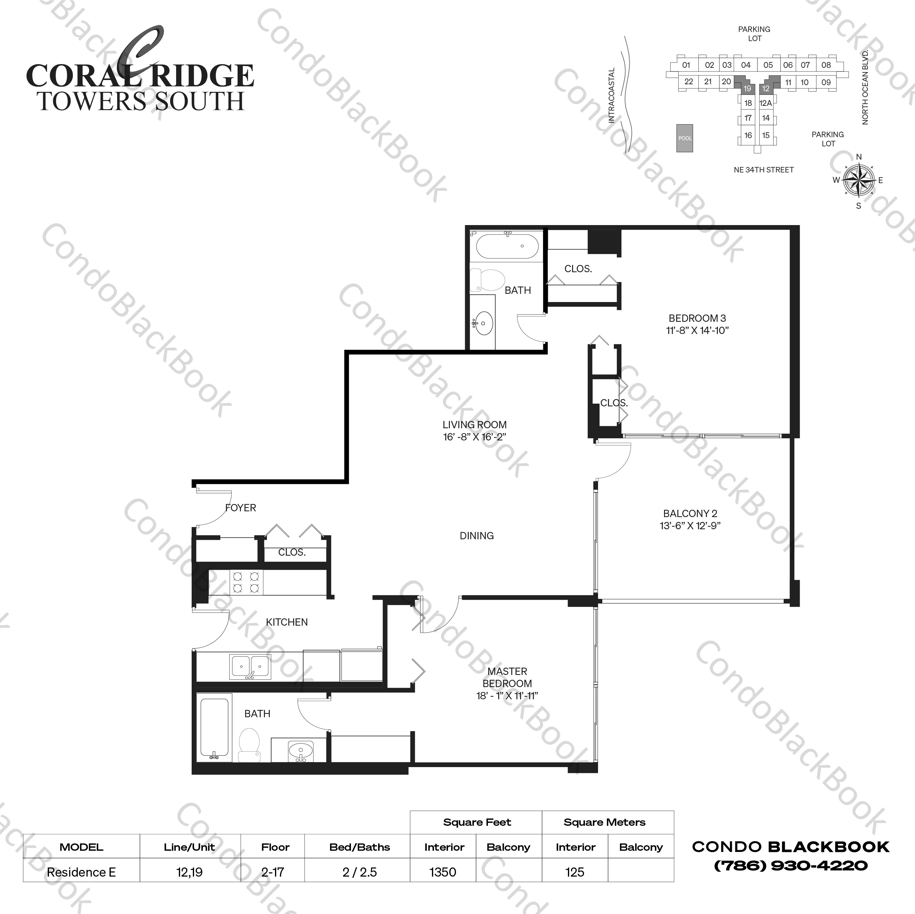 Coral Ridge Towers South Unit #1019 Condo in Fort Lauderdale ...