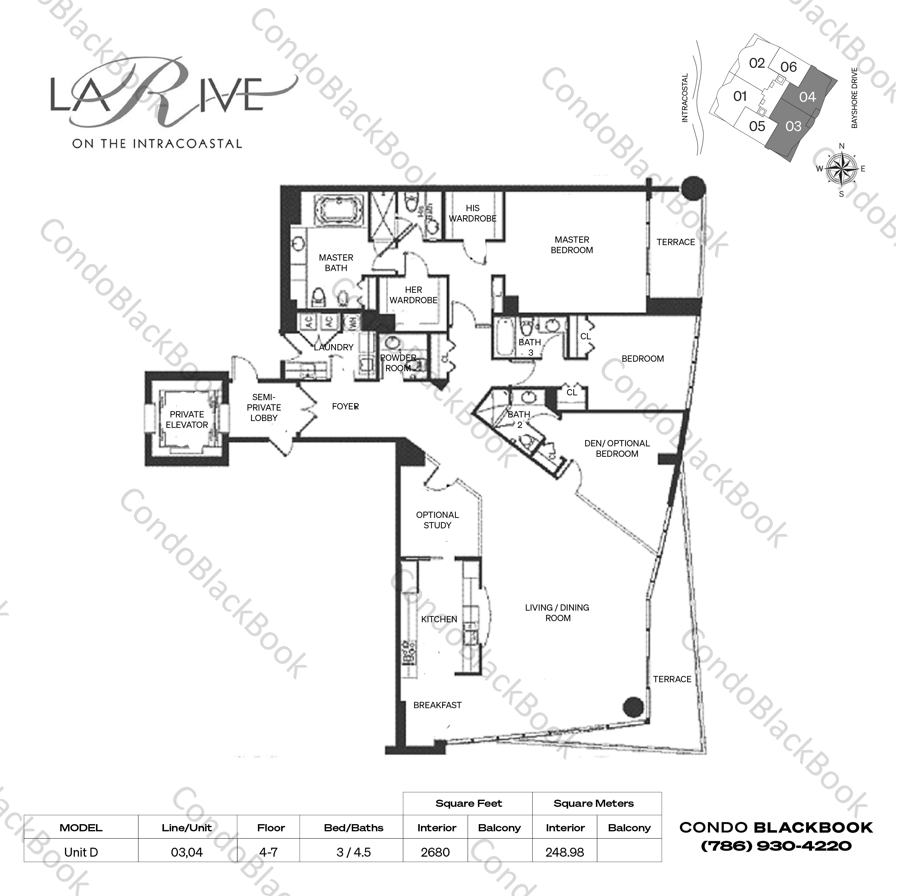 La Rive Unit #603 Condo in Fort Lauderdale | CondoBlackBook