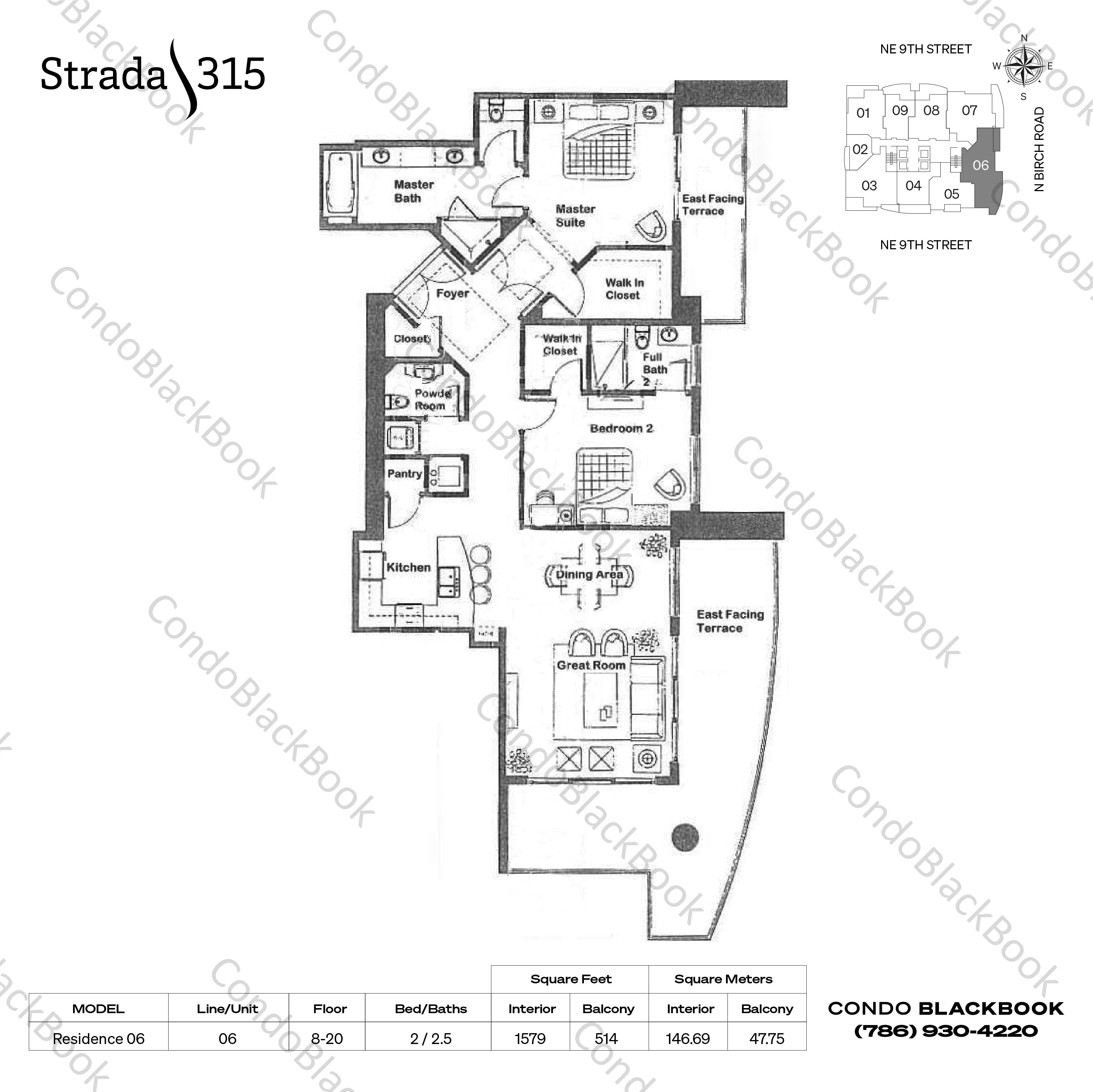 Strada 315 Unit #1406 Condo in Fort Lauderdale | CondoBlackBook