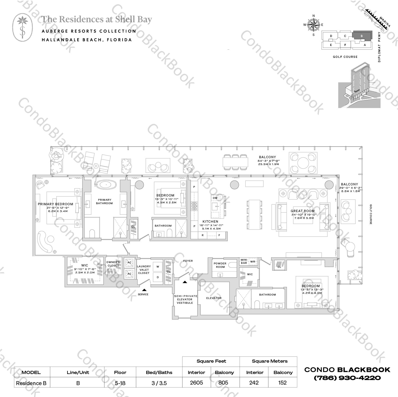 The Residences at Shell Bay Unit #10-B Condo in Hallandale Beach ...