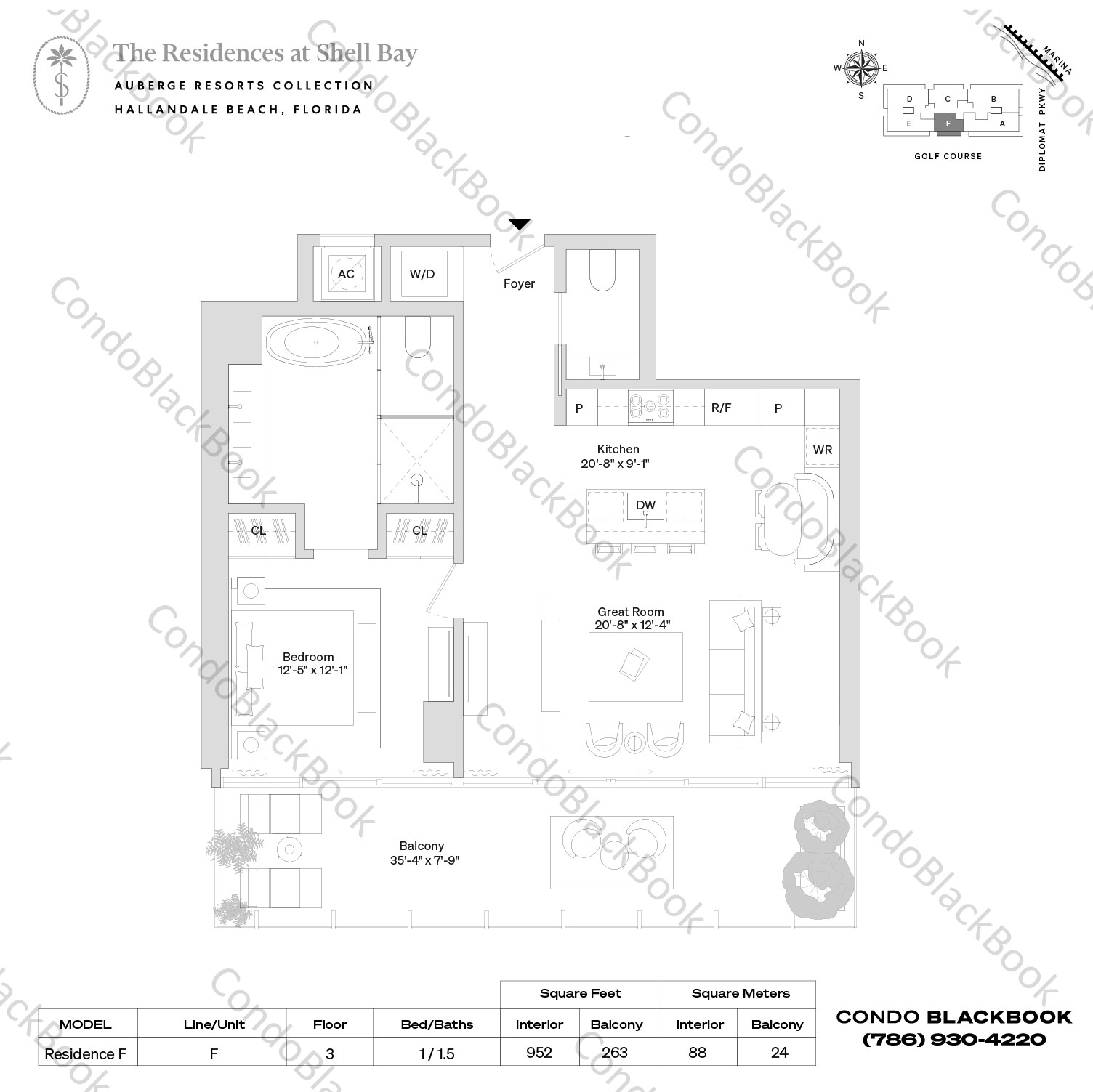 The Residences at Shell Bay Unit #3-F Condo in Hallandale Beach ...
