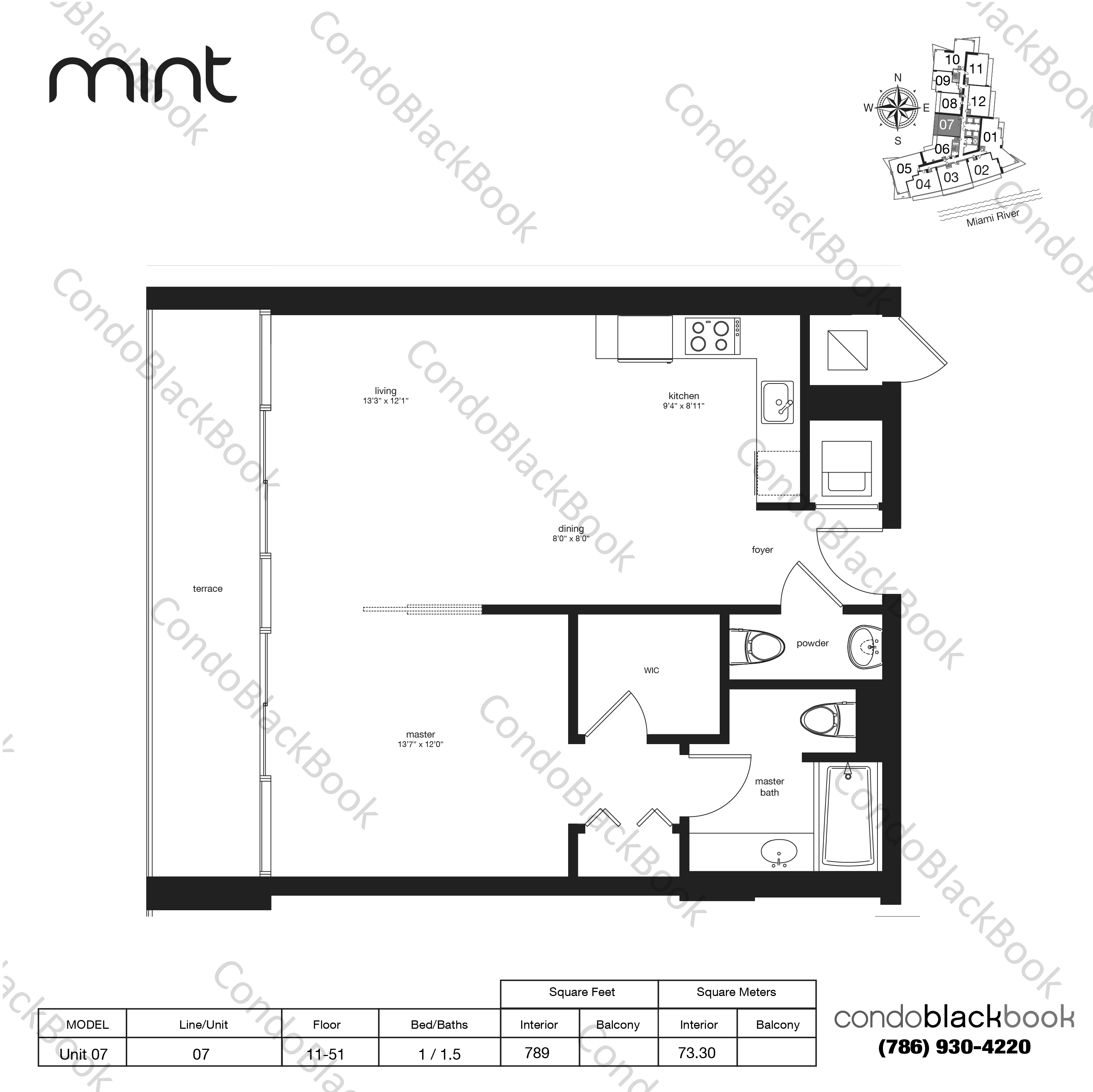 Mint Unit #2607 Condo in Miami River - Miami Condos | CondoBlackBook