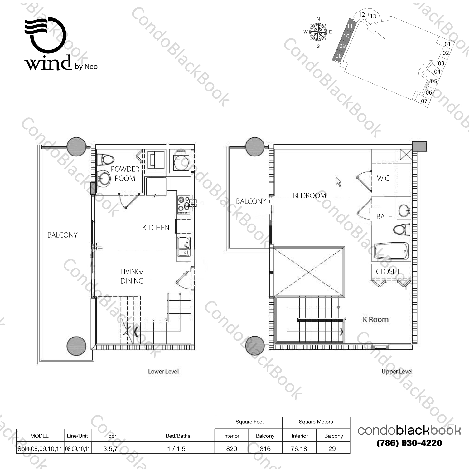 Wind by Neo Unit #711 Condo in Miami River - Miami Condos | CondoBlackBook