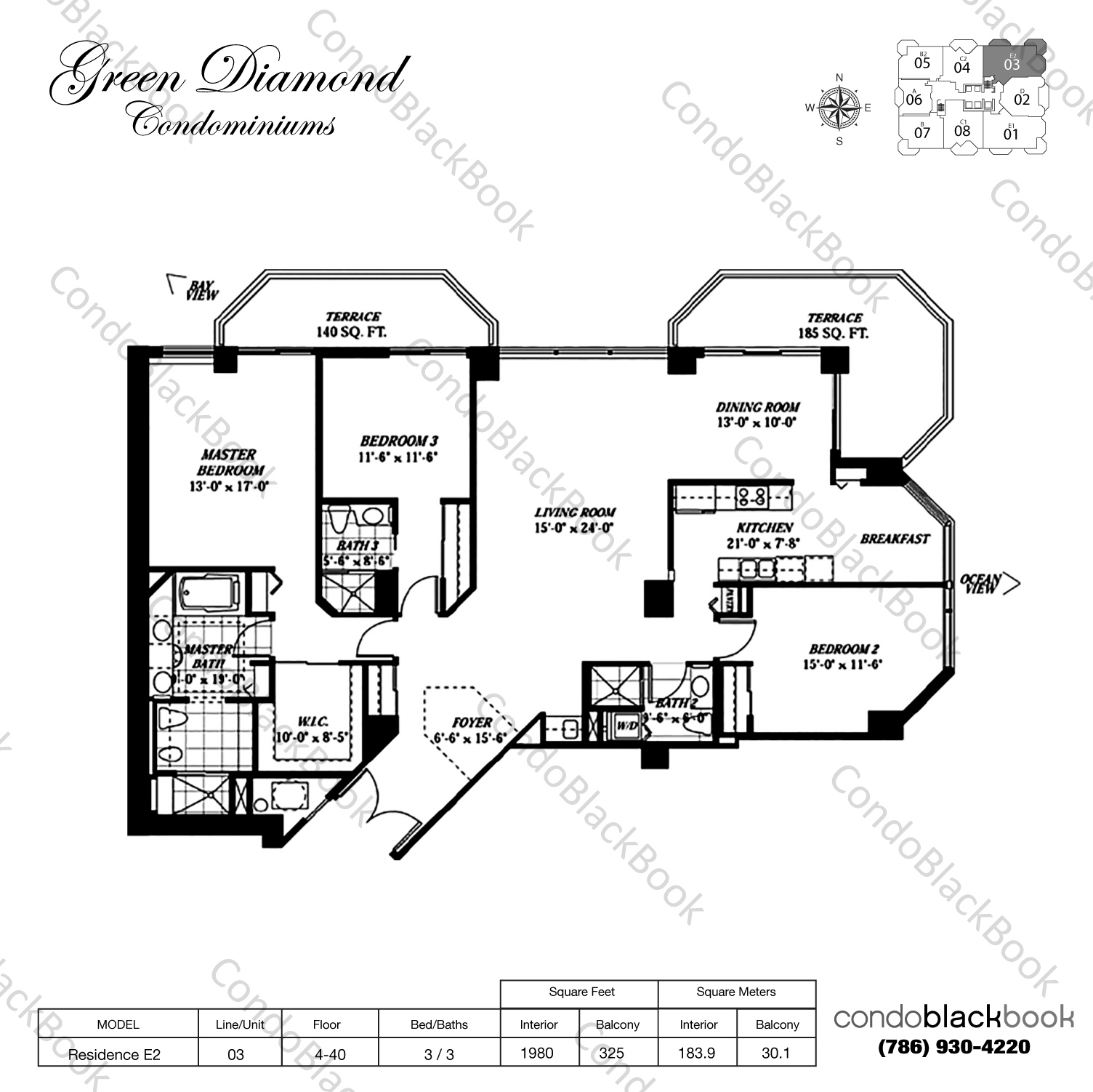 Green Diamond Unit #3103 Condo in Mid-Beach - Miami Beach Condos ...
