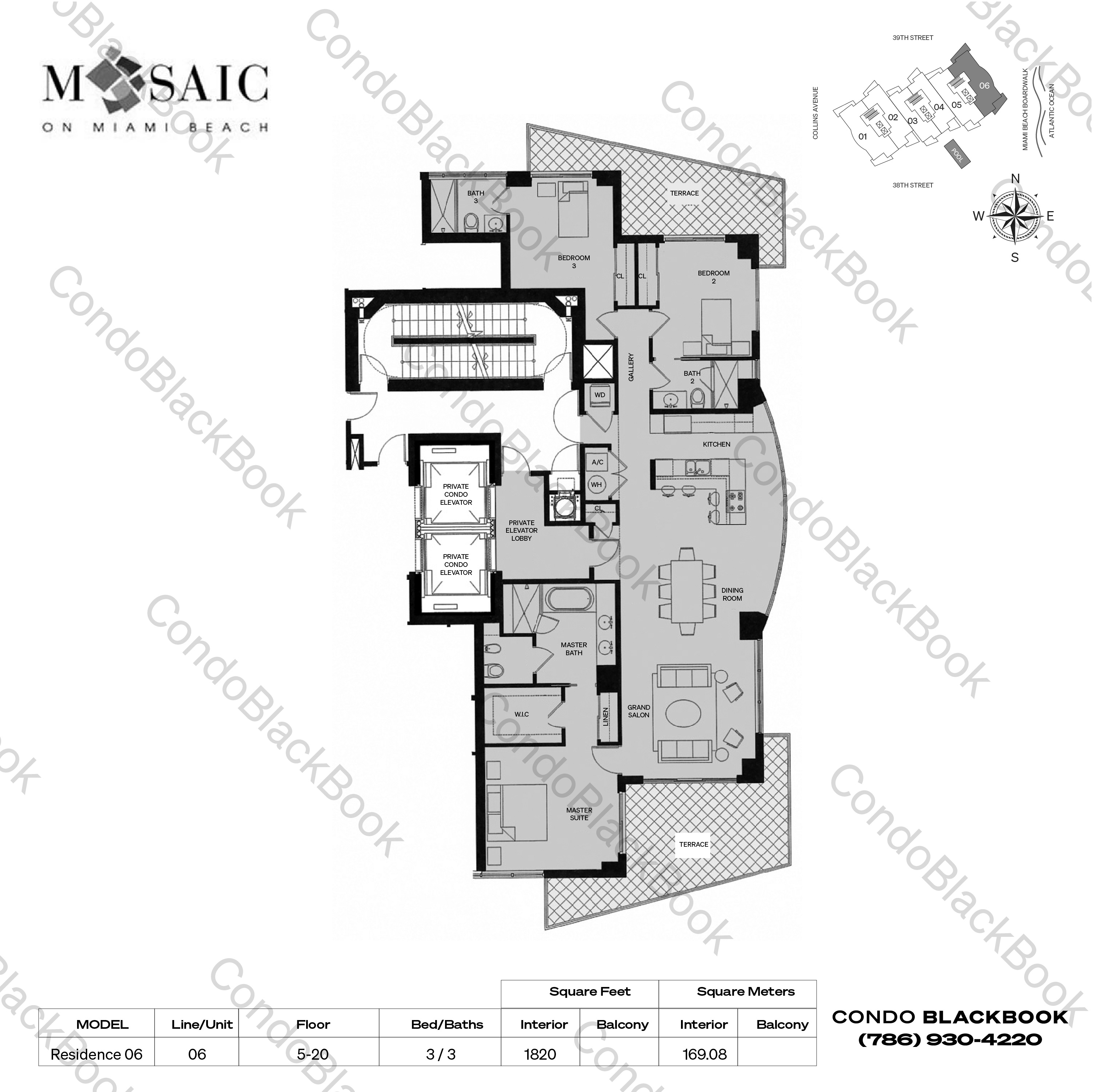 Mosaic Unit #506 Condo in Mid-Beach - Miami Beach Condos | CondoBlackBook