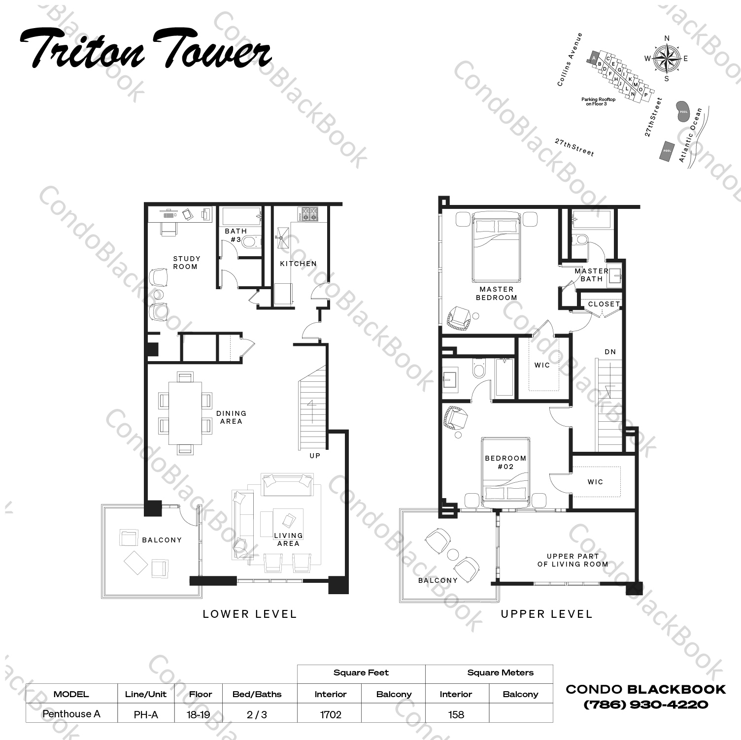Triton Towers Unit #PHP Condo in Mid-Beach - Miami Beach Condos ...