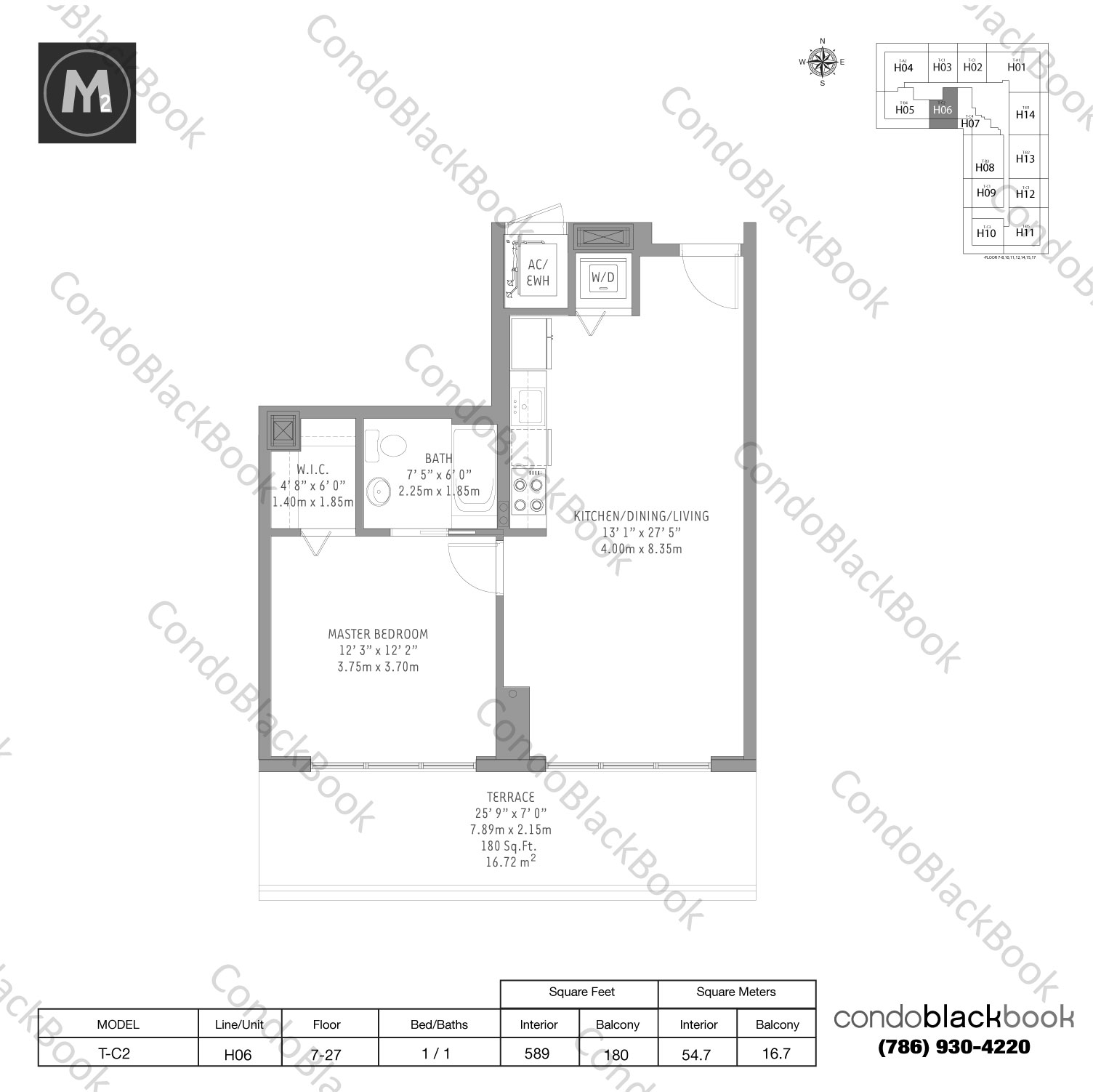 Midtown 2 Unit #H1806 Condo in Midtown - Miami Condos | CondoBlackBook