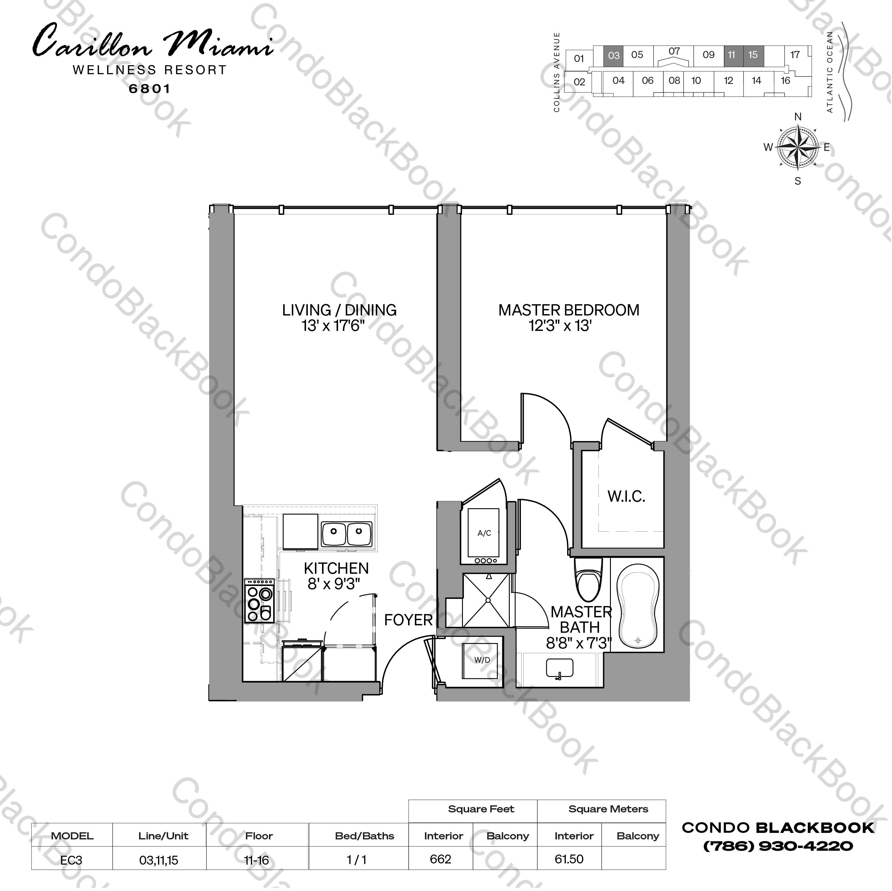 Carillon Center Tower Wellness Resort & Residences Unit #1215 Condo for ...