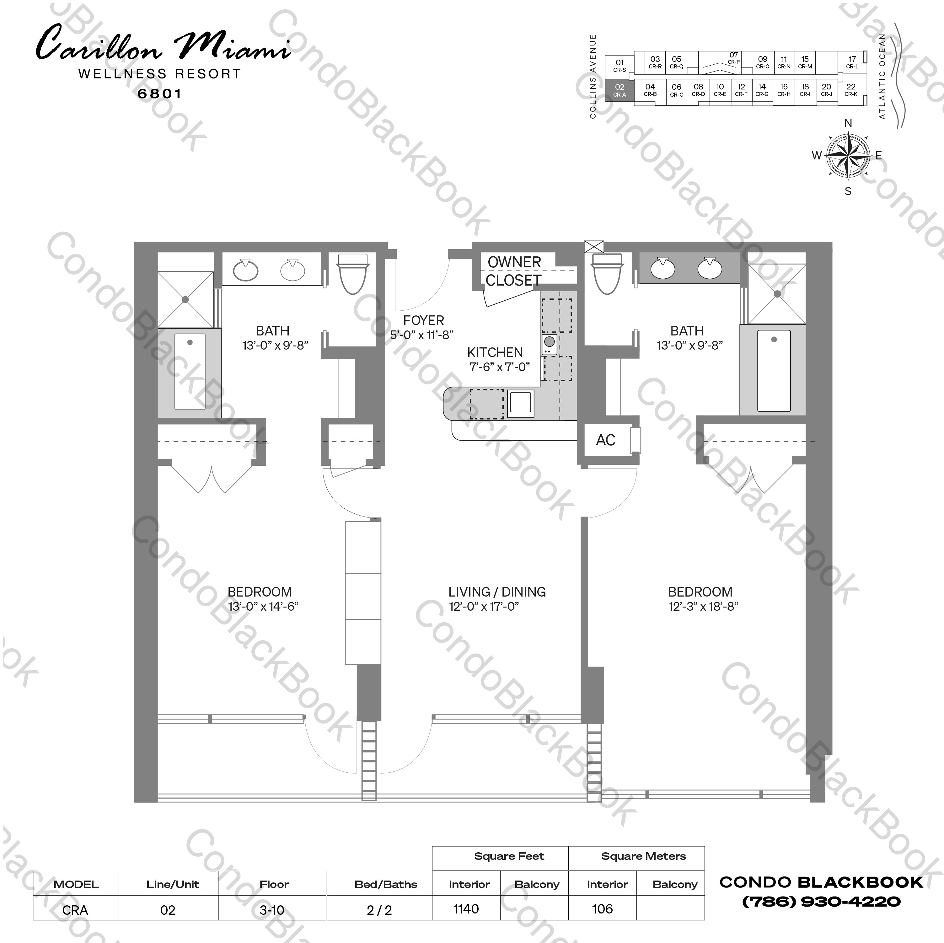 Carillon Center Tower Wellness Resort & Residences Unit #LPH04 Condo in ...