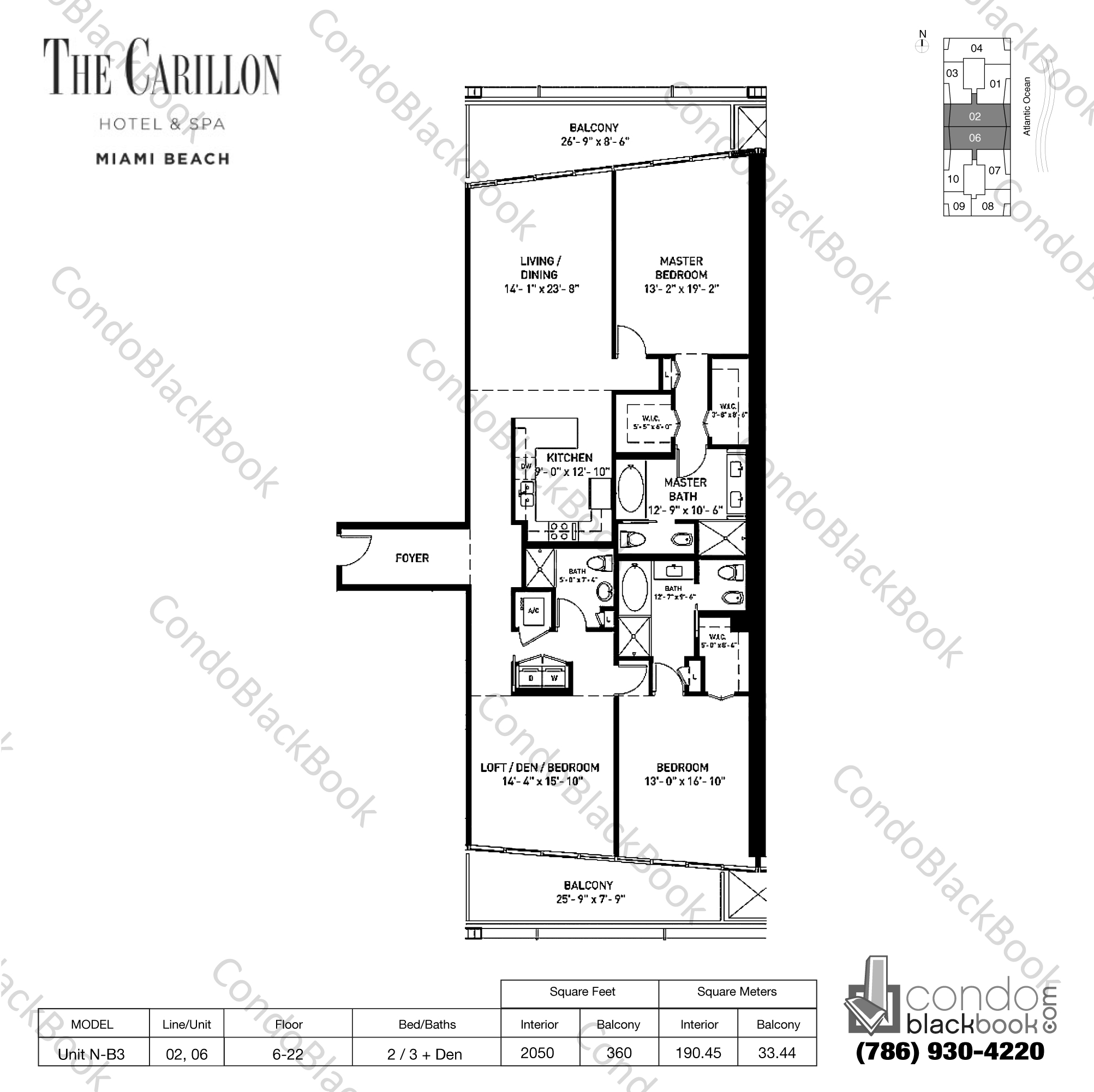 Carillon Condo North Tower Unit #1206 Condo in North Beach - Miami ...