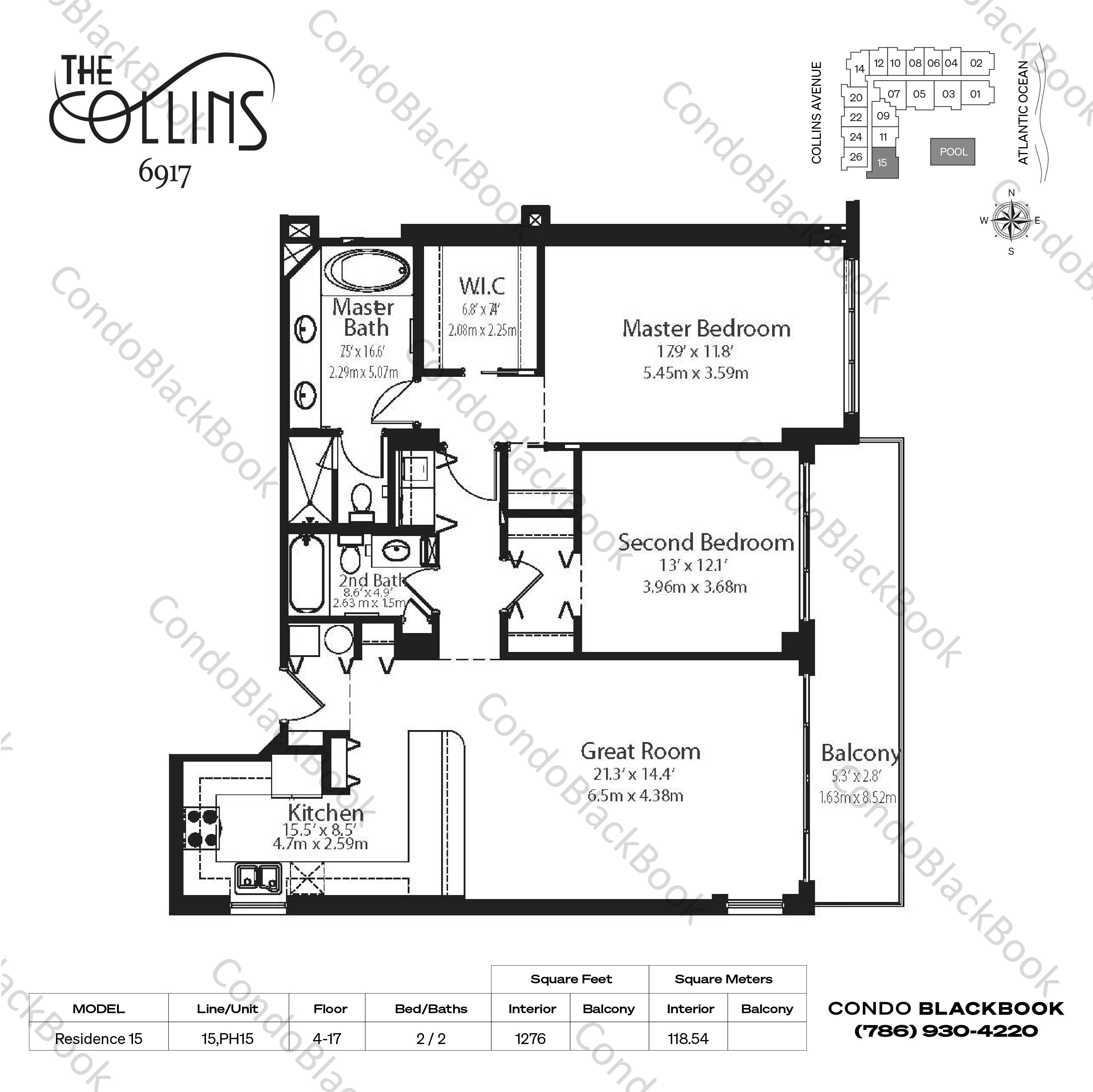 The Collins Unit #515 Condo in North Beach - Miami Beach Condos ...