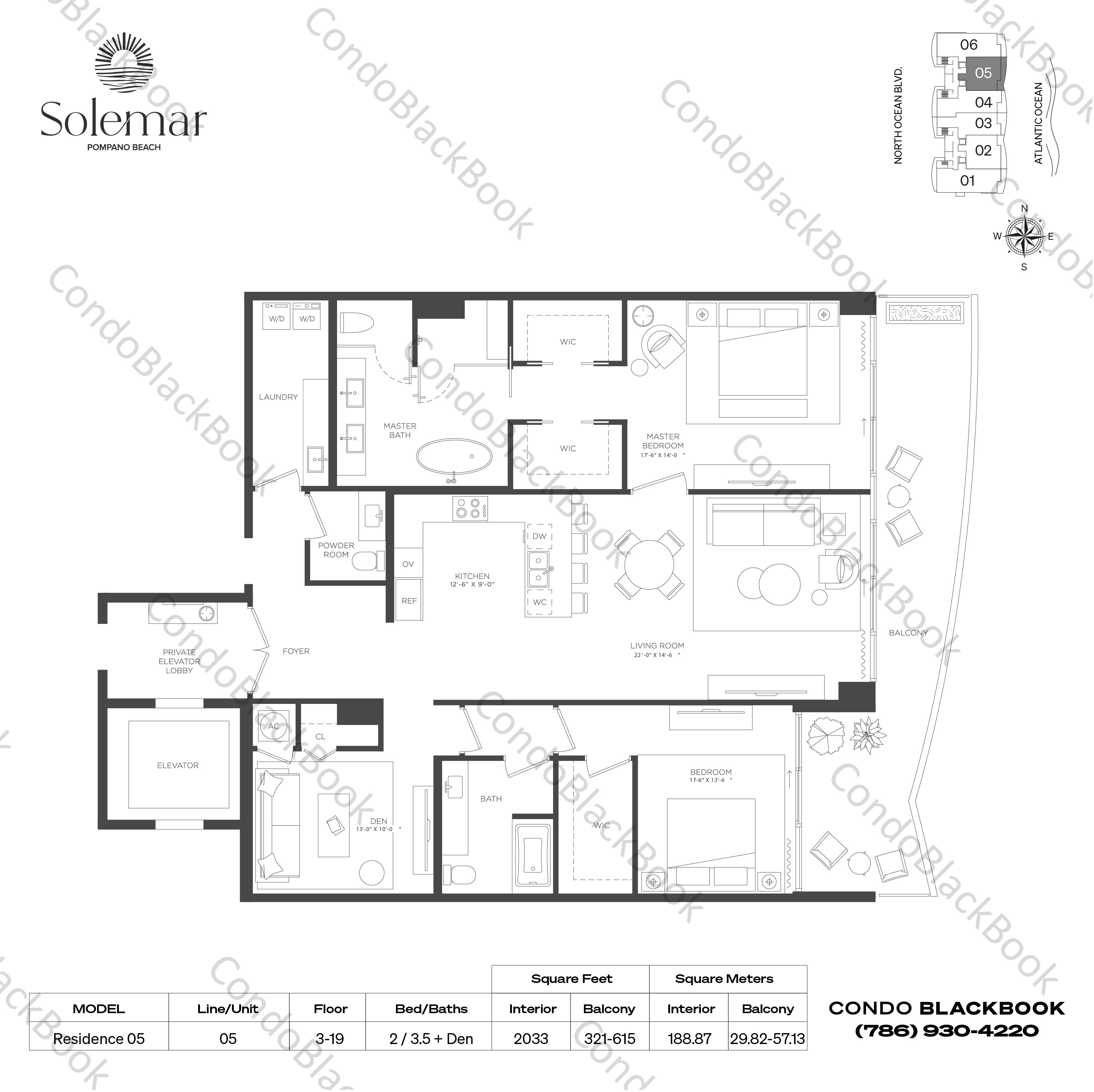 Solemar Unit #1805 Condo in Pompano Beach | CondoBlackBook