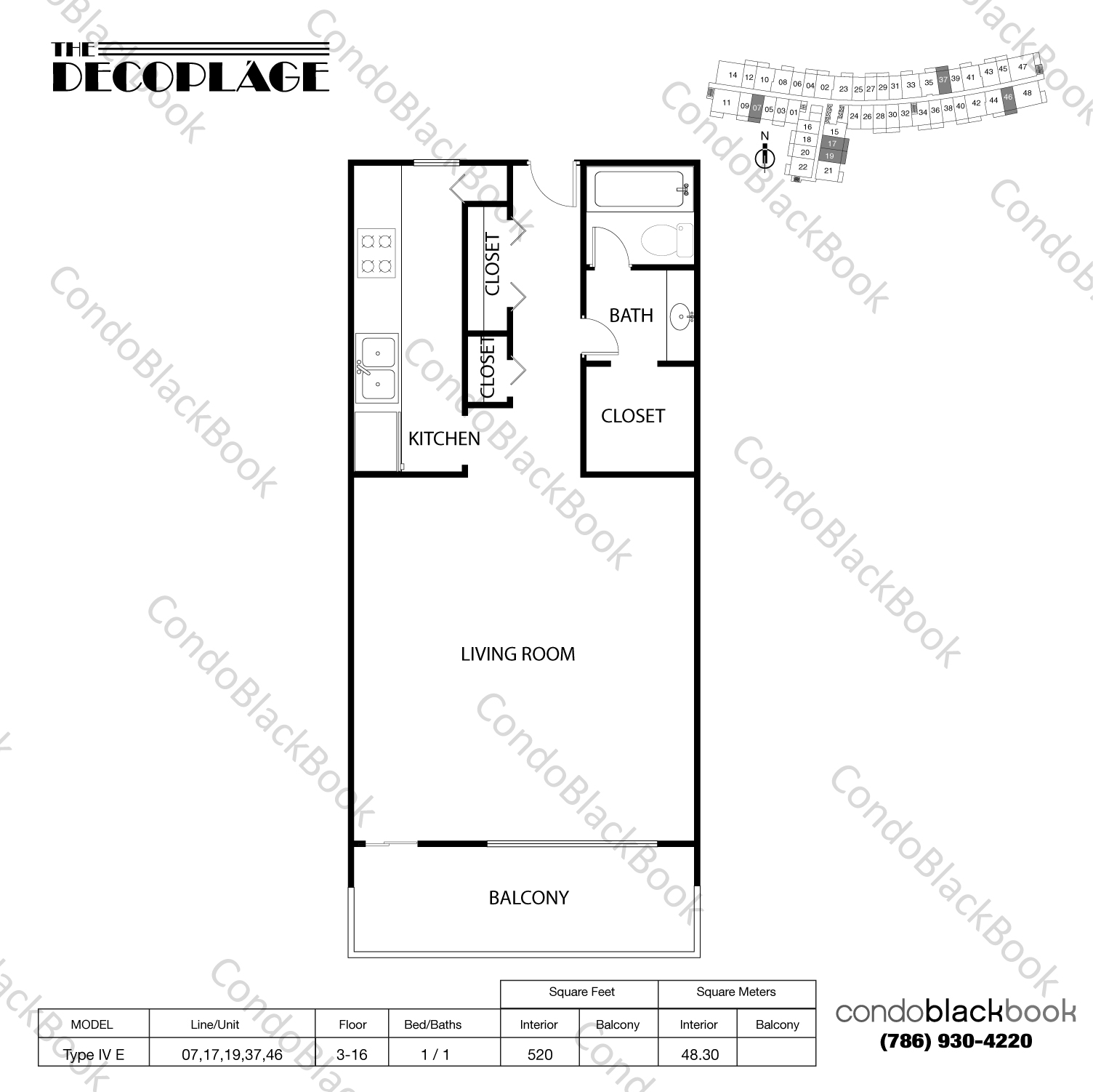 Decoplage Unit #919 Condo in South Beach - Miami Beach Condos ...