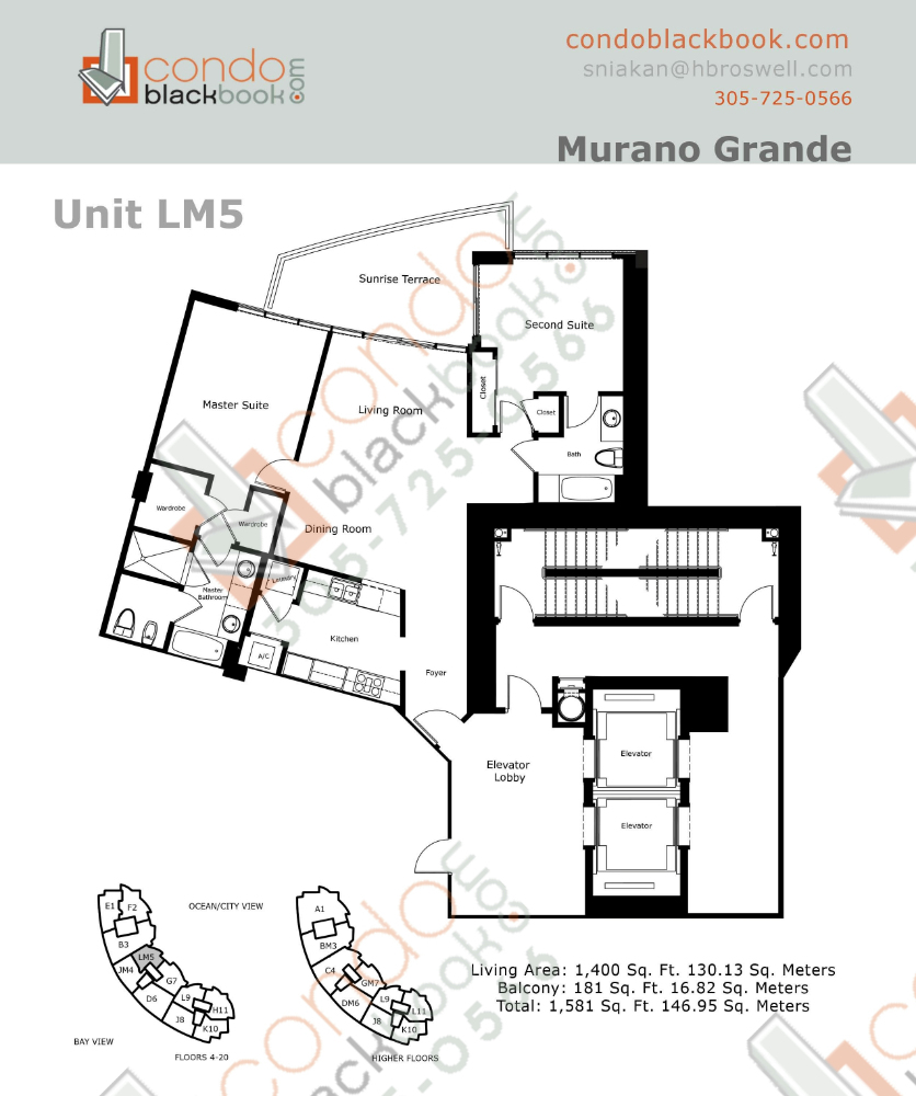 Murano Grande Unit #1205 Condo in South Beach - Miami Beach Condos | CondoBlackBook