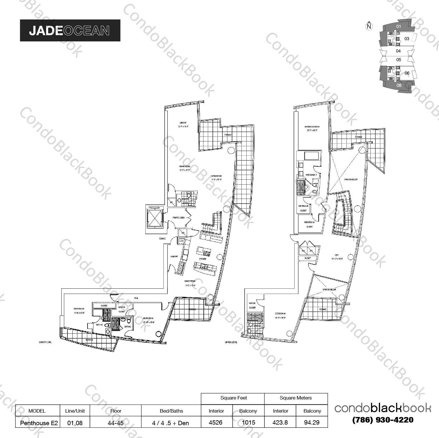 Jade Ocean Unit #4408 Condo in Sunny Isles Beach | CondoBlackBook