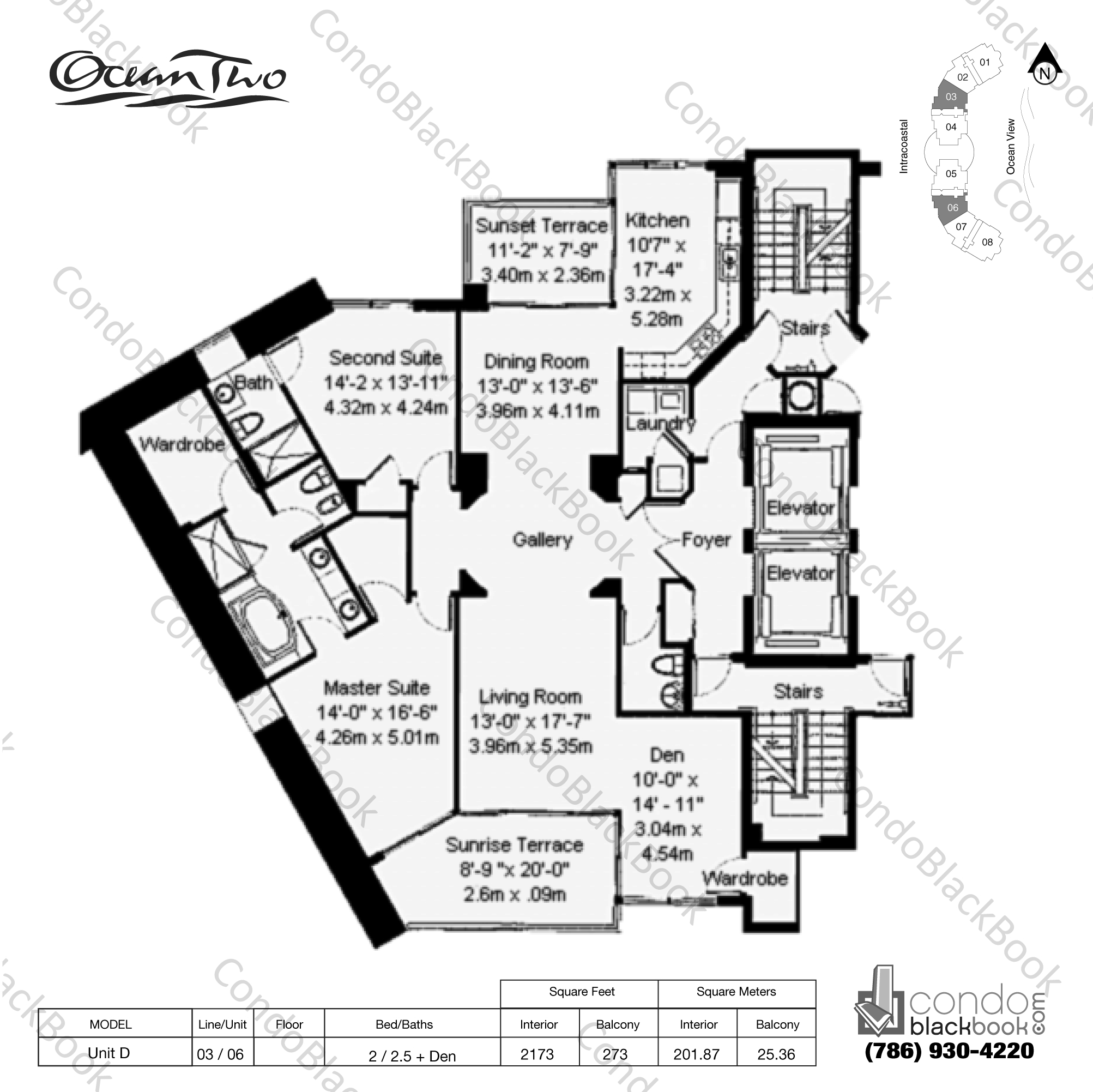 Ocean Two Unit #706 Condo in Sunny Isles Beach | CondoBlackBook