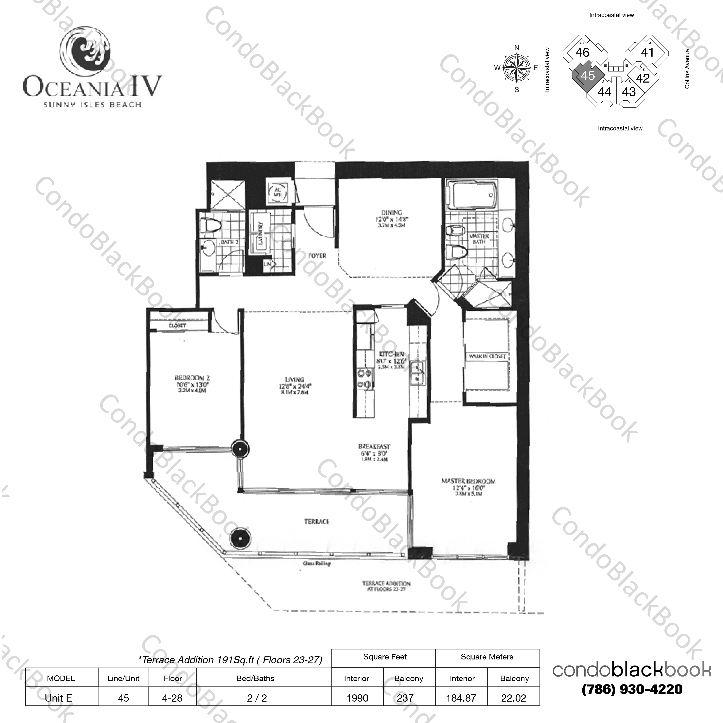 Oceania IV Unit #2245 Condo in Sunny Isles Beach | CondoBlackBook