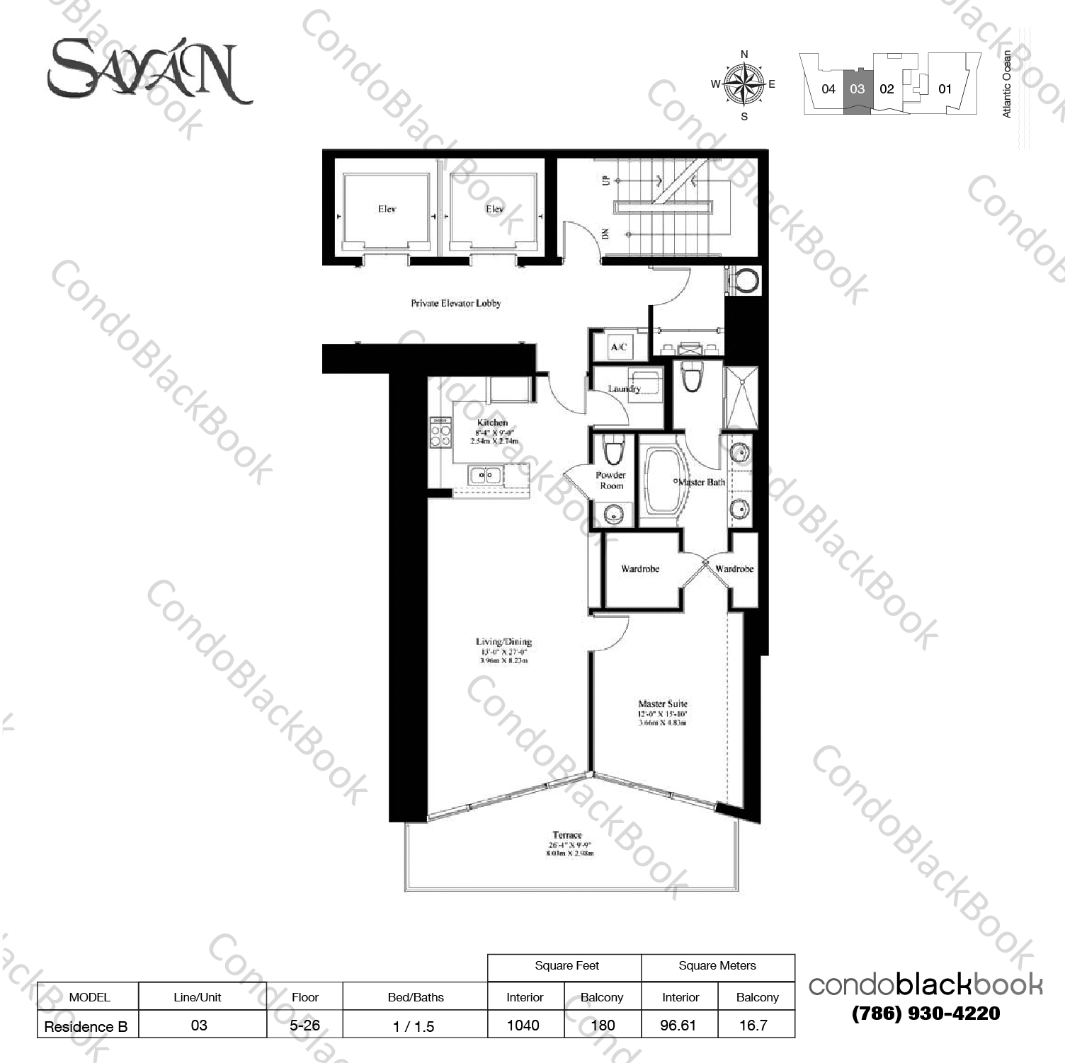 Sayan Unit #1103 Condo in Sunny Isles Beach | CondoBlackBook