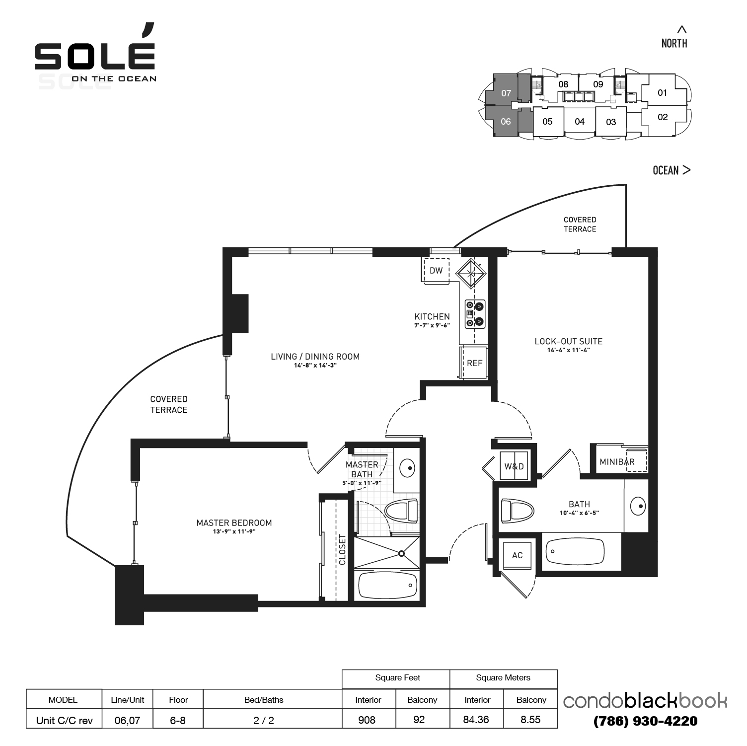 Sole Unit #806 Condo in Sunny Isles Beach | CondoBlackBook