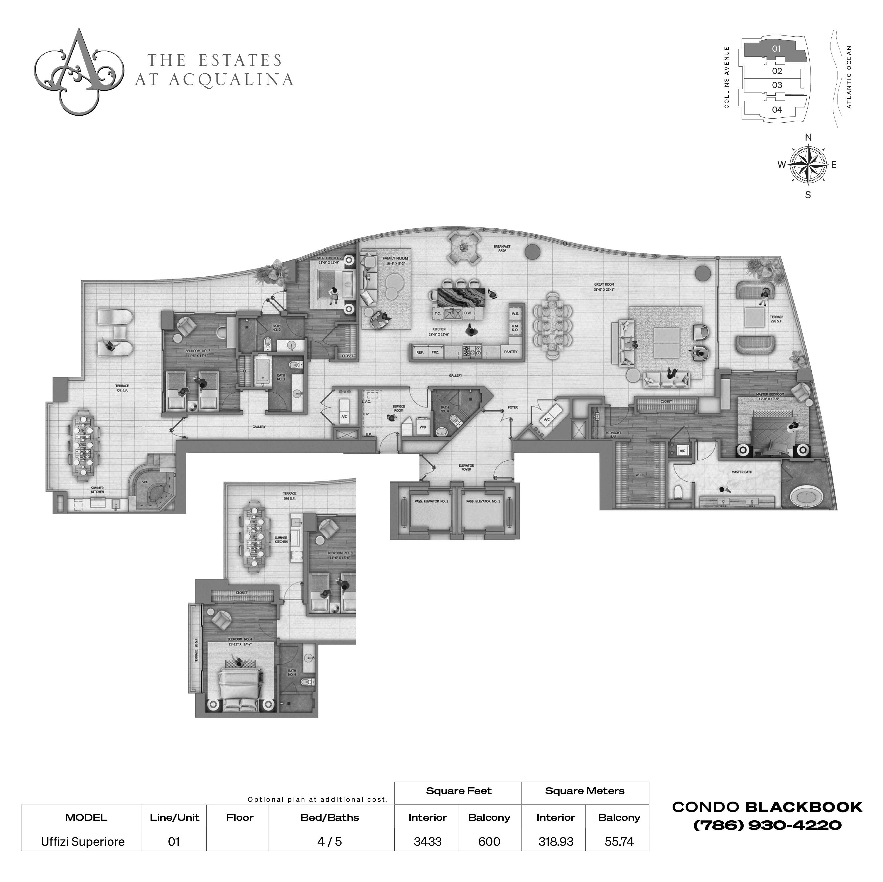 The Estates at Acqualina Unit #2001 Condo in Sunny Isles Beach ...